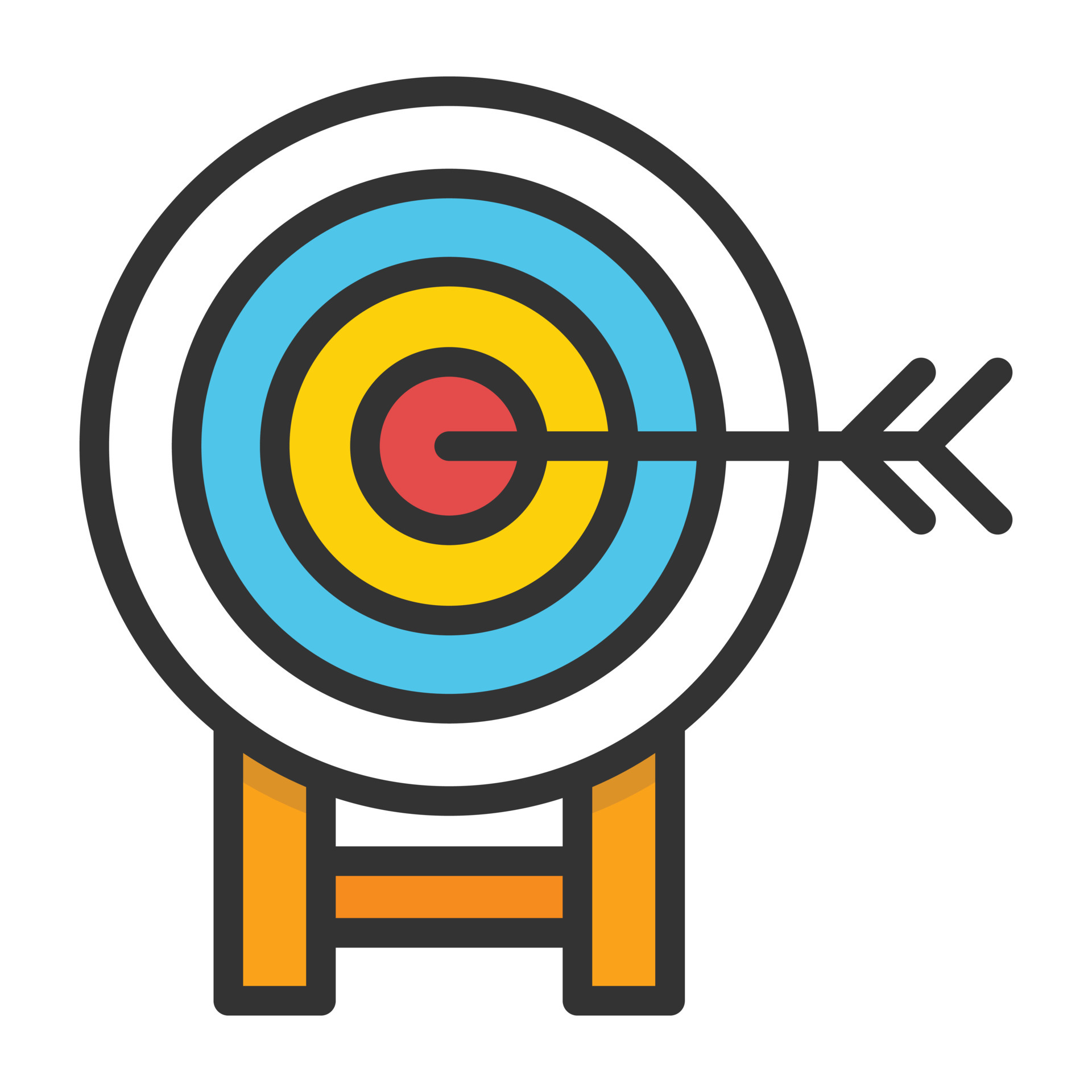 Trendy Target Vector 4946503 Vector Art at Vecteezy