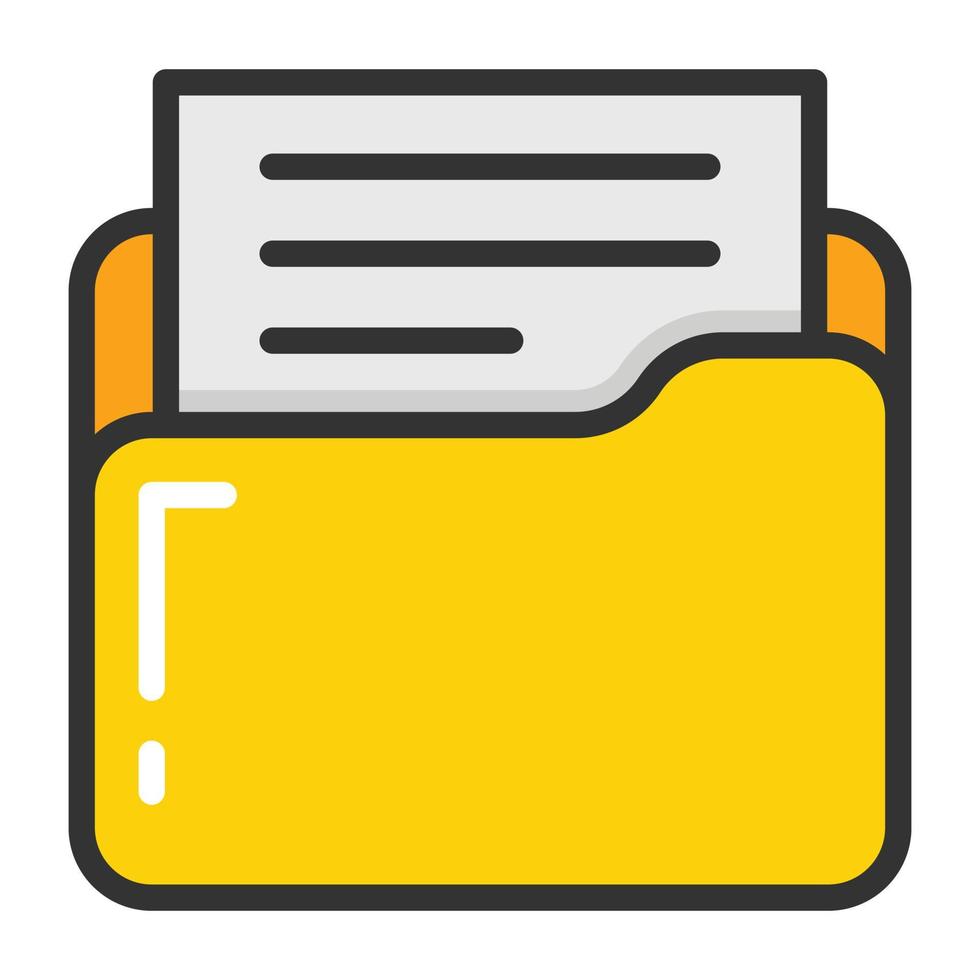 Trendy Folder Concepts 4947154 Vector Art at Vecteezy