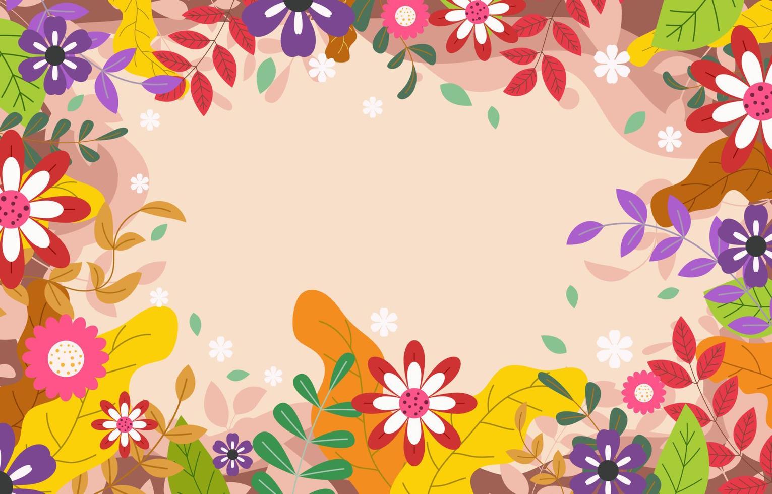 Beauty Floral Spring Decoration 4954311 Vector Art at Vecteezy