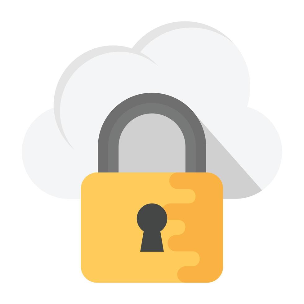 Secure Cloud Technology 4960096 Vector Art at Vecteezy