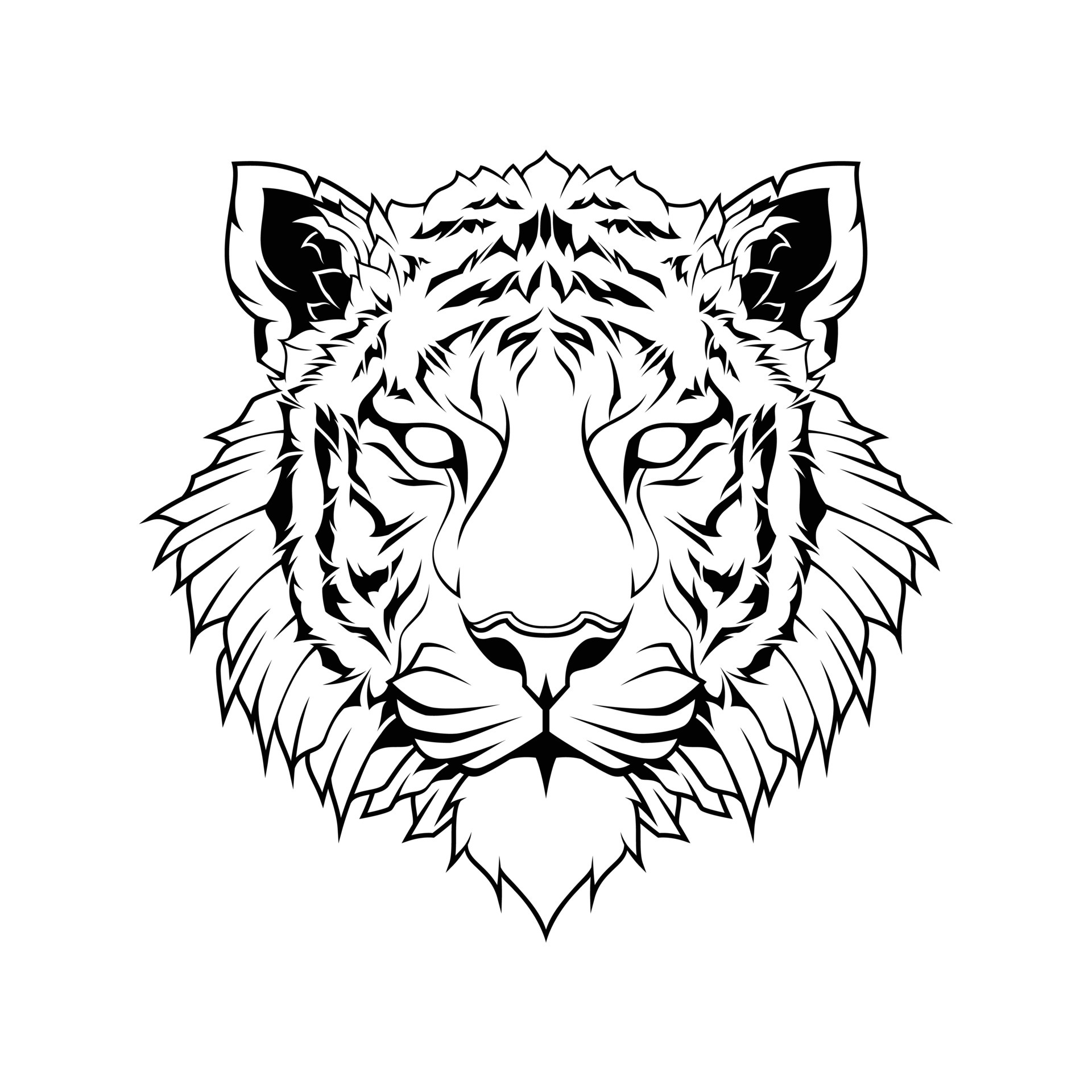 Tiger Line Vector Art Icons And Graphics For Free Download Tiger Line Vector Art Icons And Graphics For Free Download