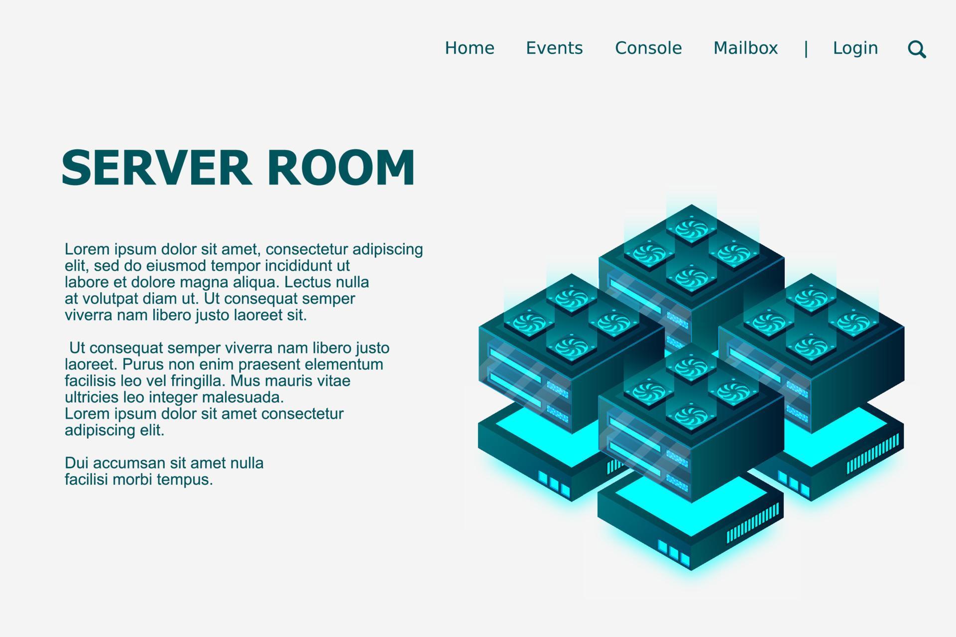 Concept of big data processing center, machine learning, cloud database, station of future, data ...