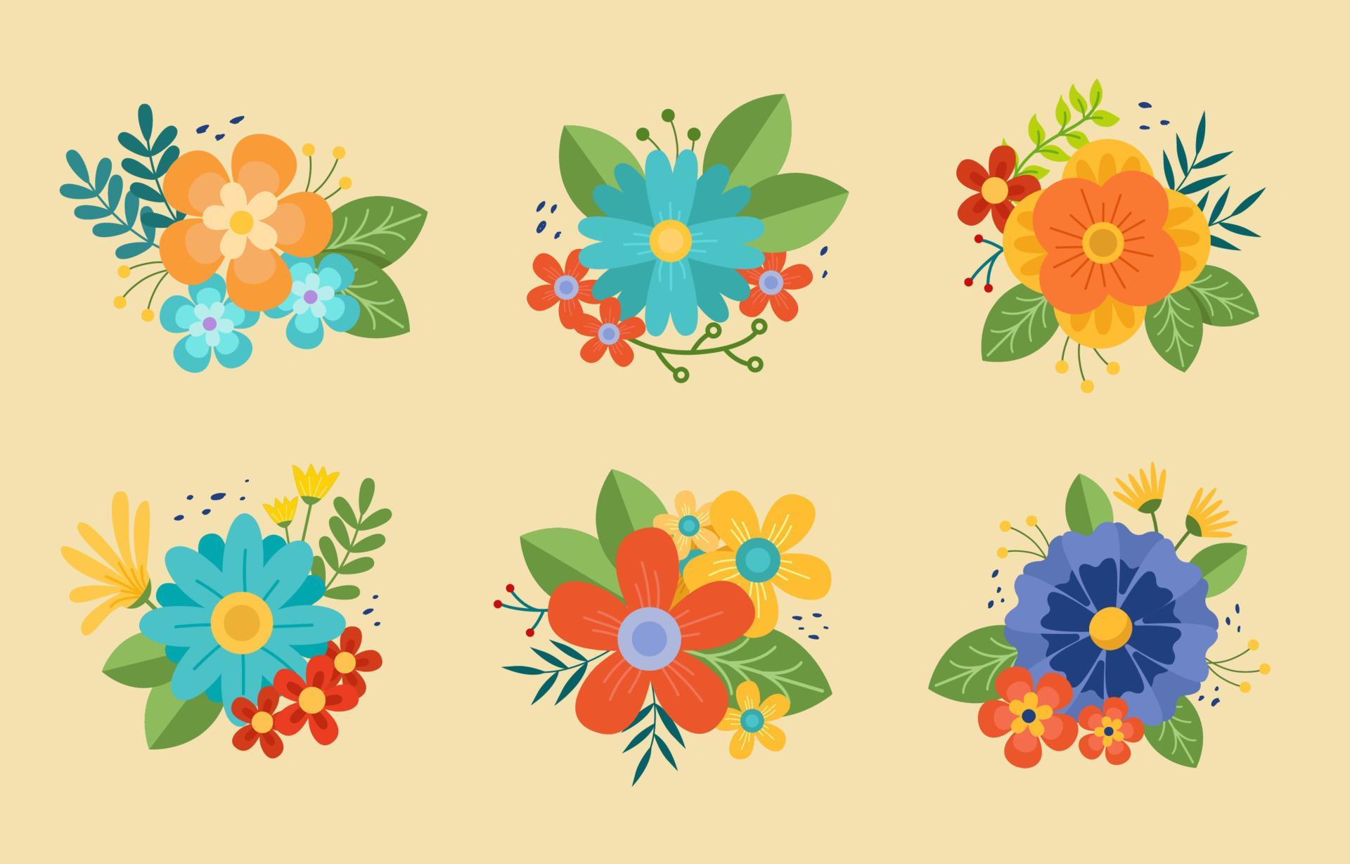 Spring Element Concept Art 4975809 Vector Art at Vecteezy