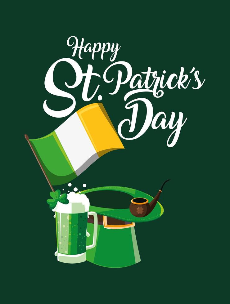 Happy Saint Patricks Day Vector Design 4976287 Vector Art At Vecteezy