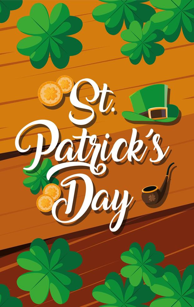 Happy Saint Patricks Day Vector Design 4976309 Vector Art At Vecteezy