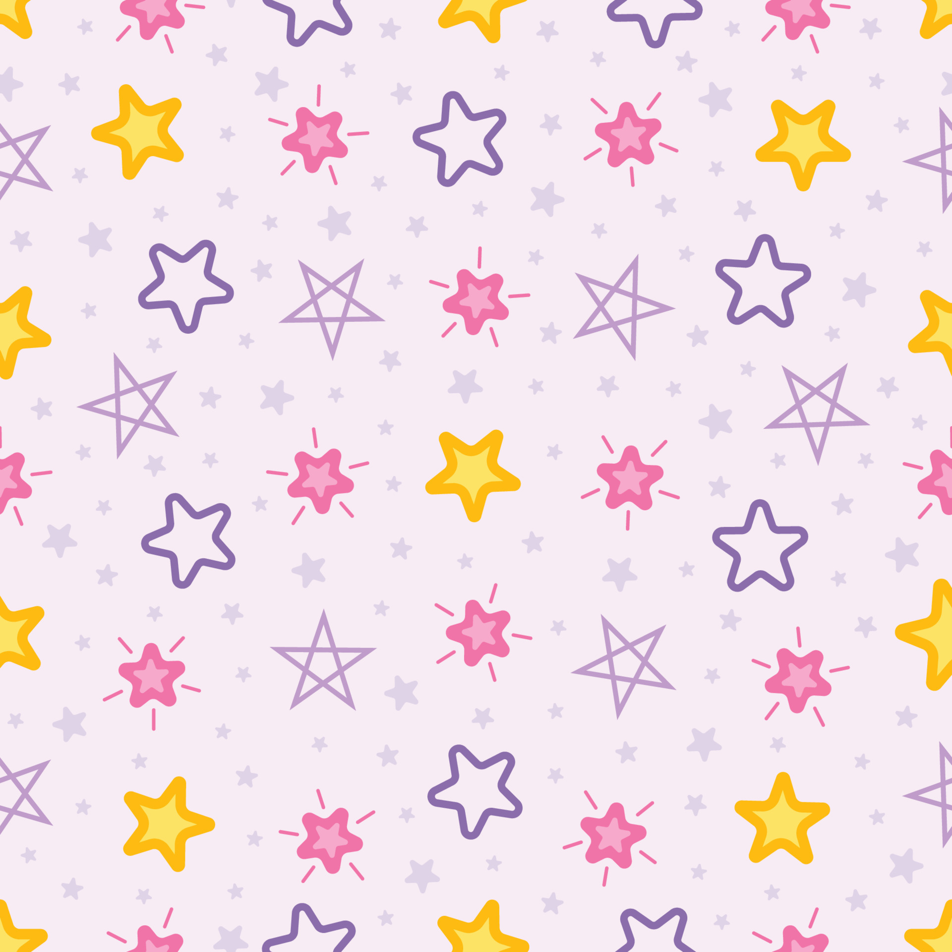 Stars Seamless Pattern Background 4983035 Vector Art at Vecteezy