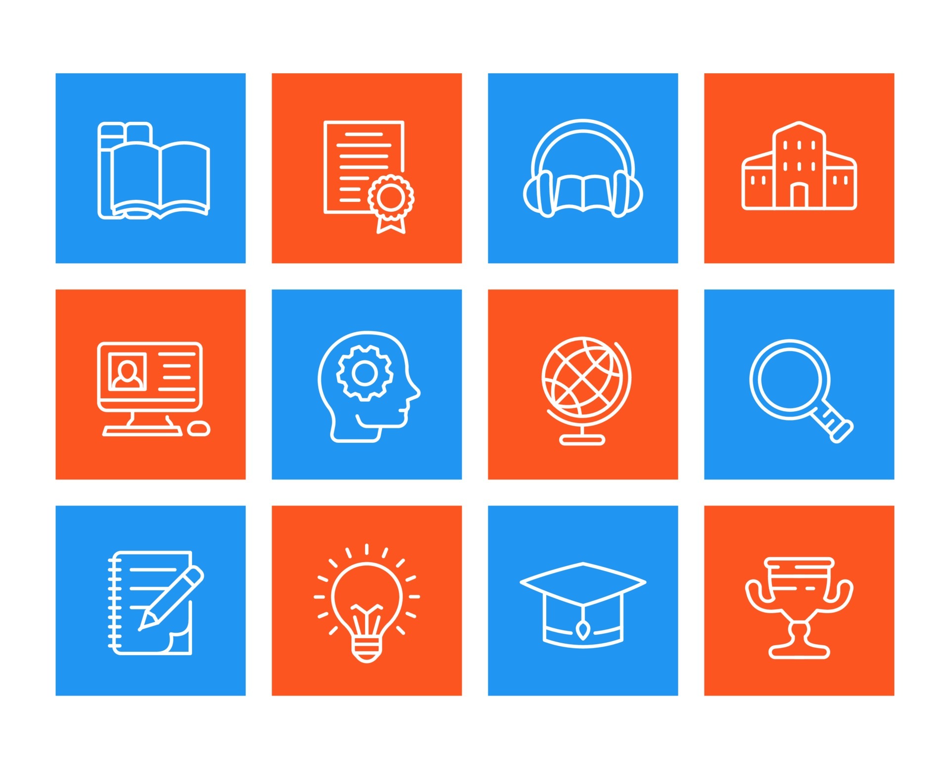 education, learning line icons set 4989756 Vector Art at Vecteezy education, learning line icons set 4989756 Vector Art at Vecteezy