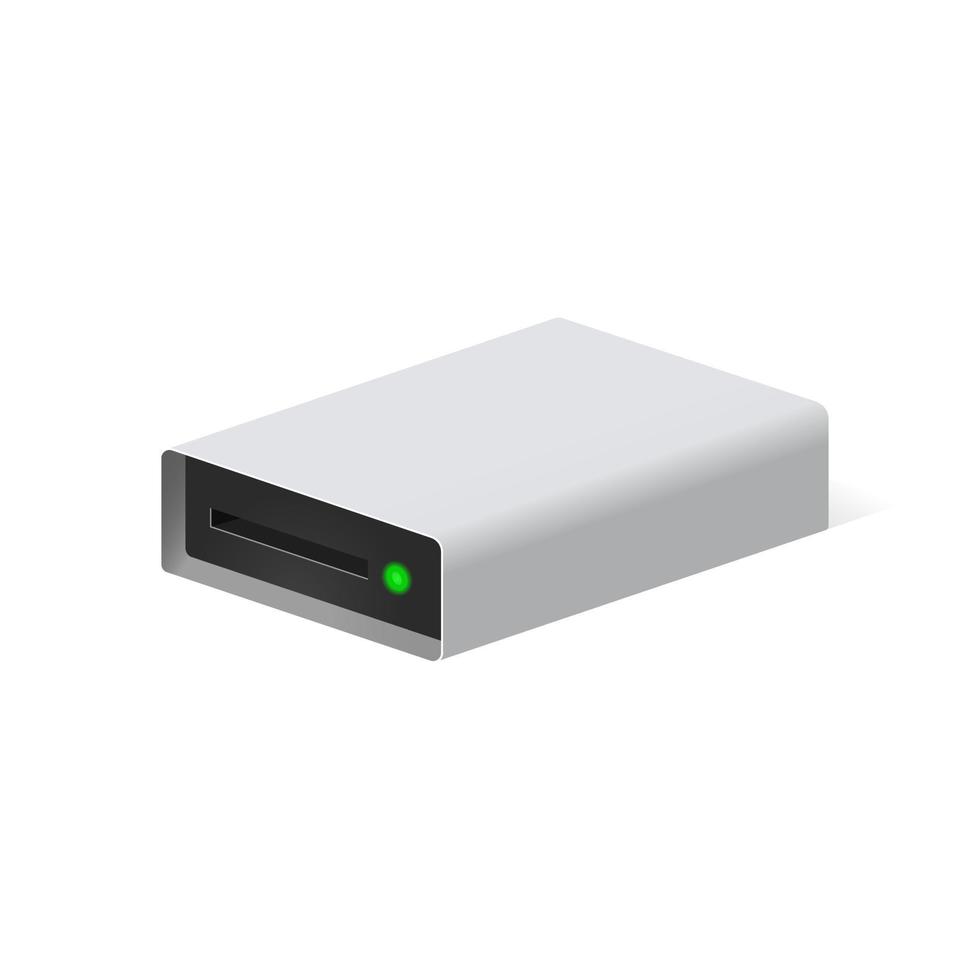 Volumetric disk drive icon for personal computer or system unit 4990487 ... Volumetric disk drive icon for personal computer or system unit 4990487 ...