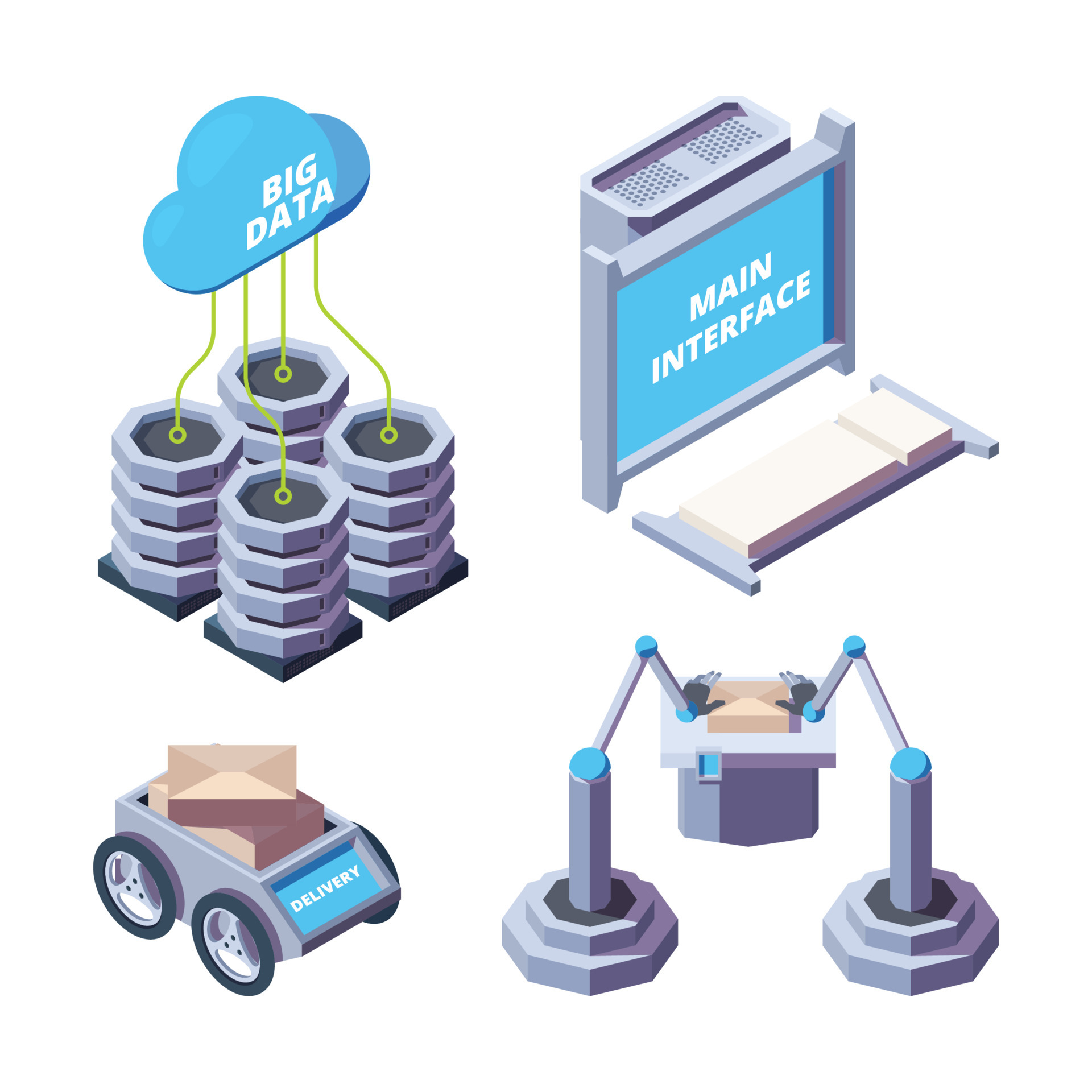 Intelligent Manufacturing Vector Art, Icons, and Graphics for Free Download