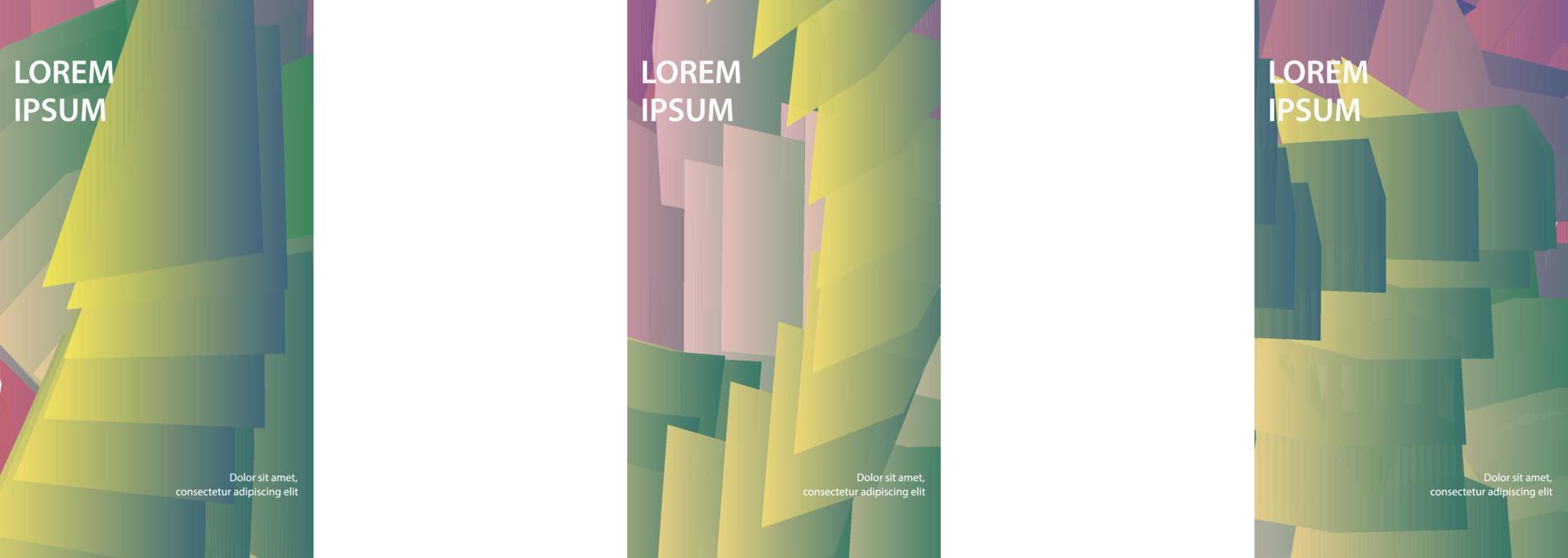 set of abstract gradient background. EPS 10 4996020 Vector Art at Vecteezy