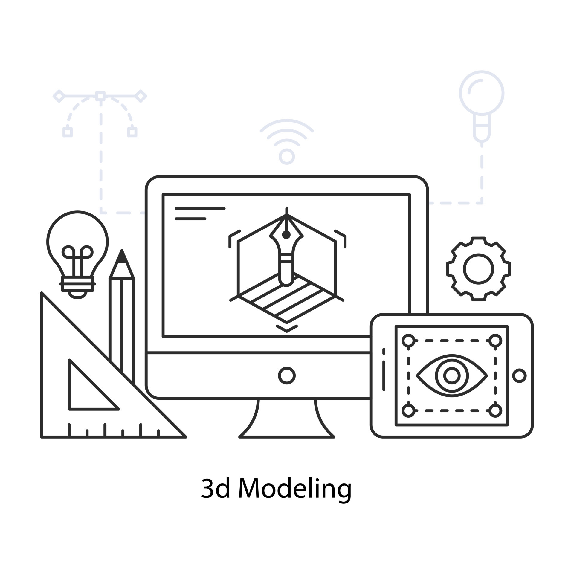 An Editable Design Illustration Of 3d Modelling 4997825 Vector Art At An Editable Design Illustration Of 3d Modelling 4997825 Vector Art At