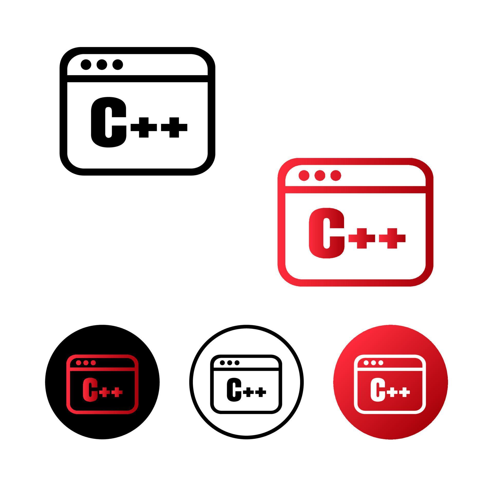 C Language Code Icon Illustration 5011681 Vector Art at Vecteezy