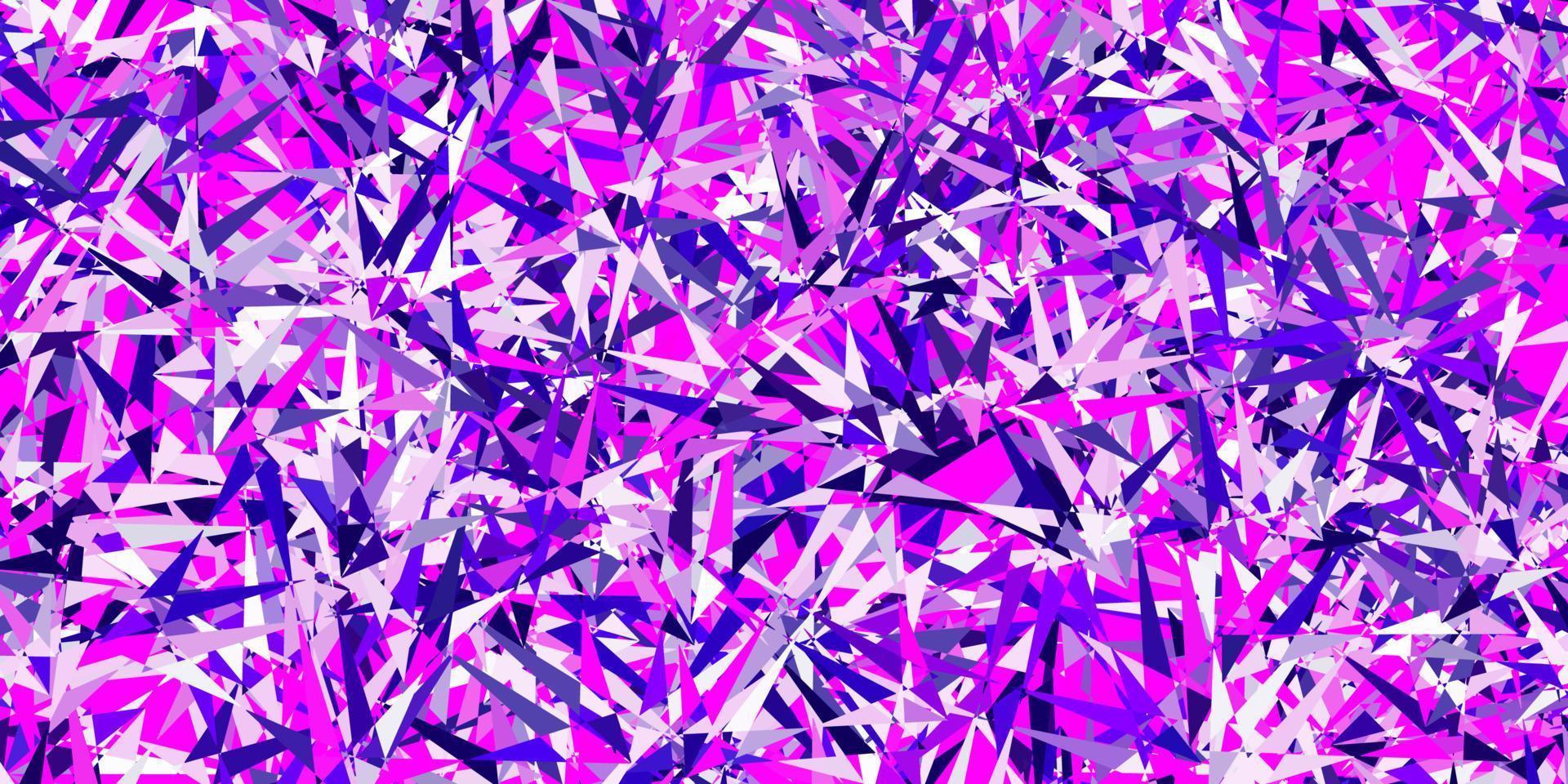 Light purple vector background with polygonal forms. 5018991 Vector Art ...
