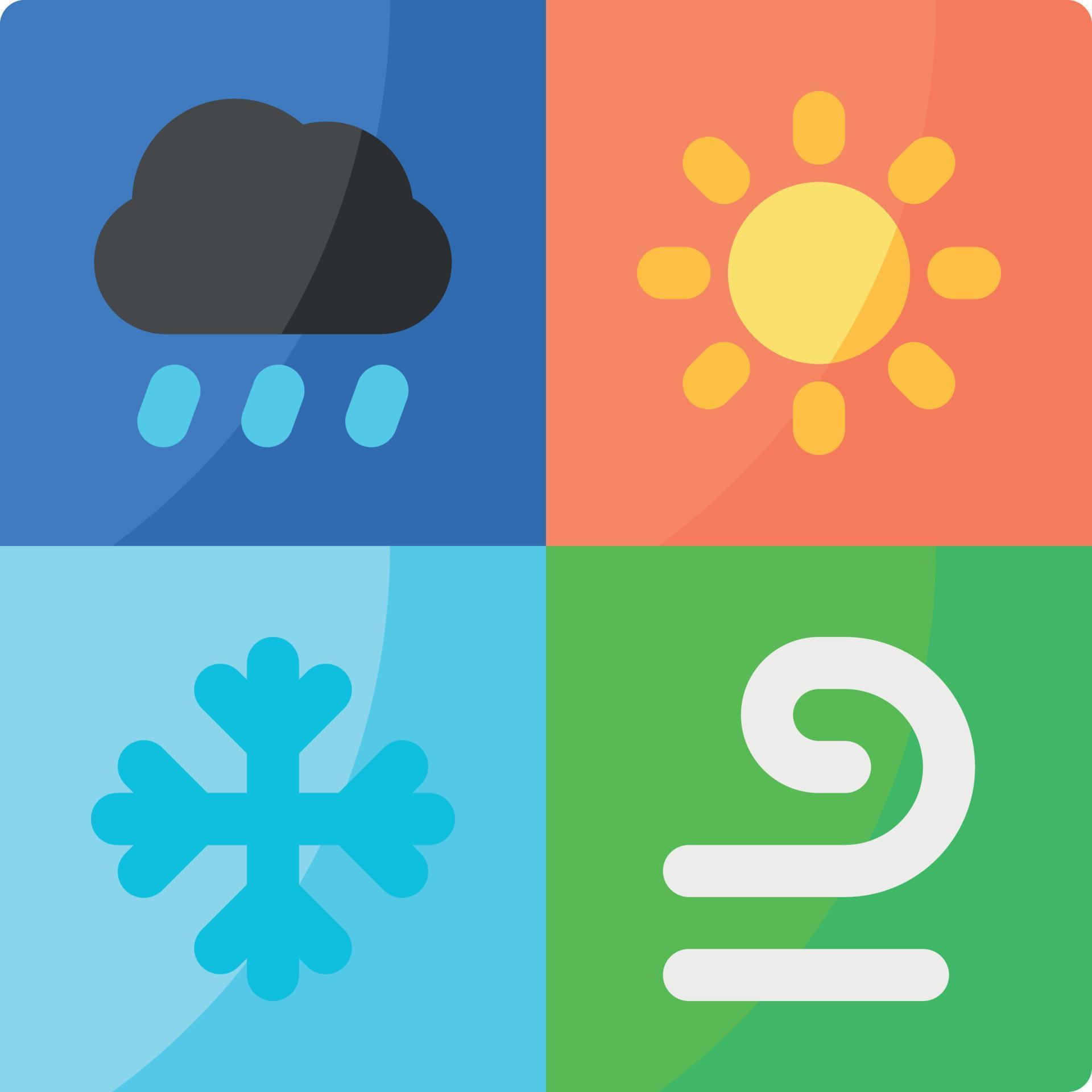 simple weather forecast vector icon, editable, 48 pixel 5022076 Vector ...
