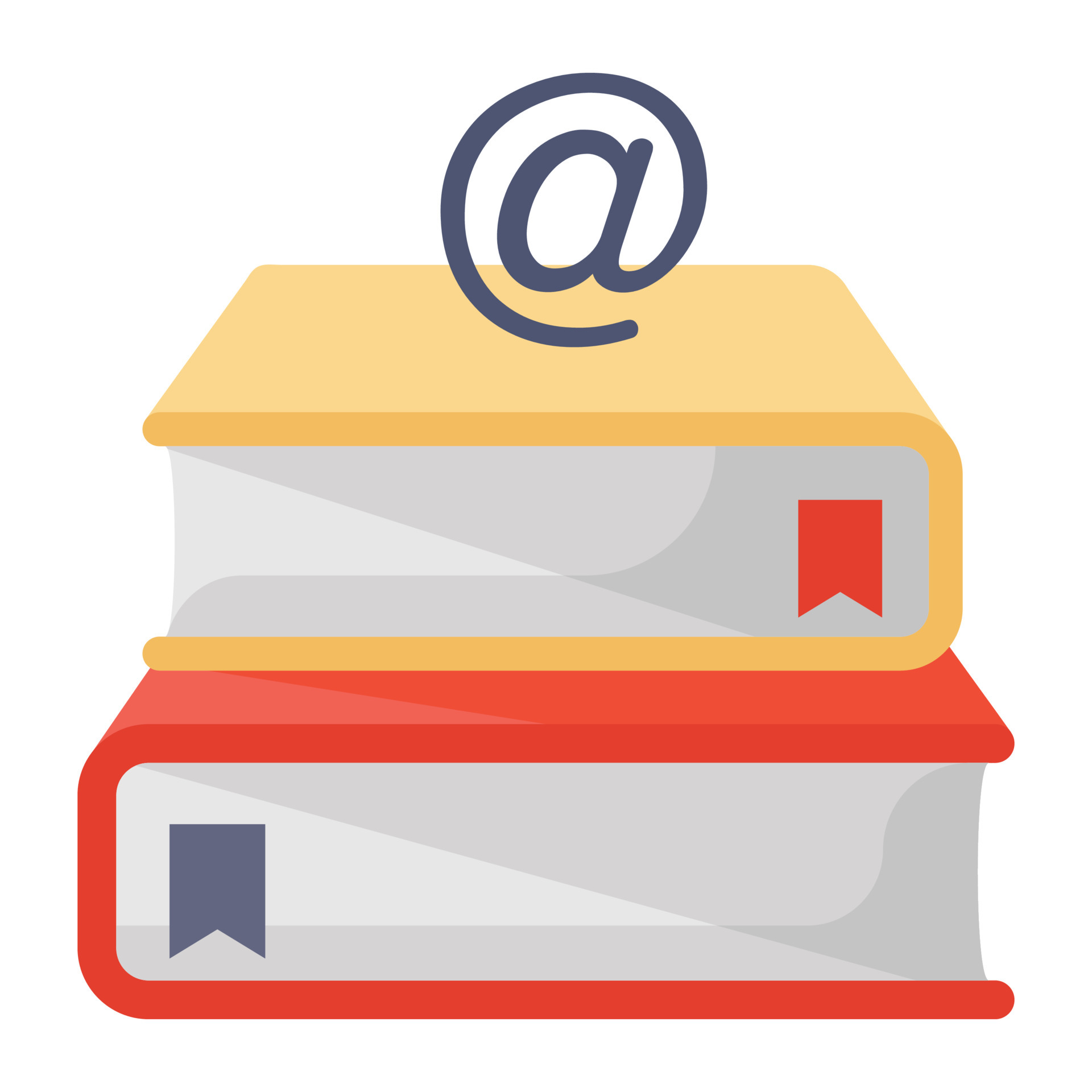 A book stack to study 5035657 Vector Art at Vecteezy