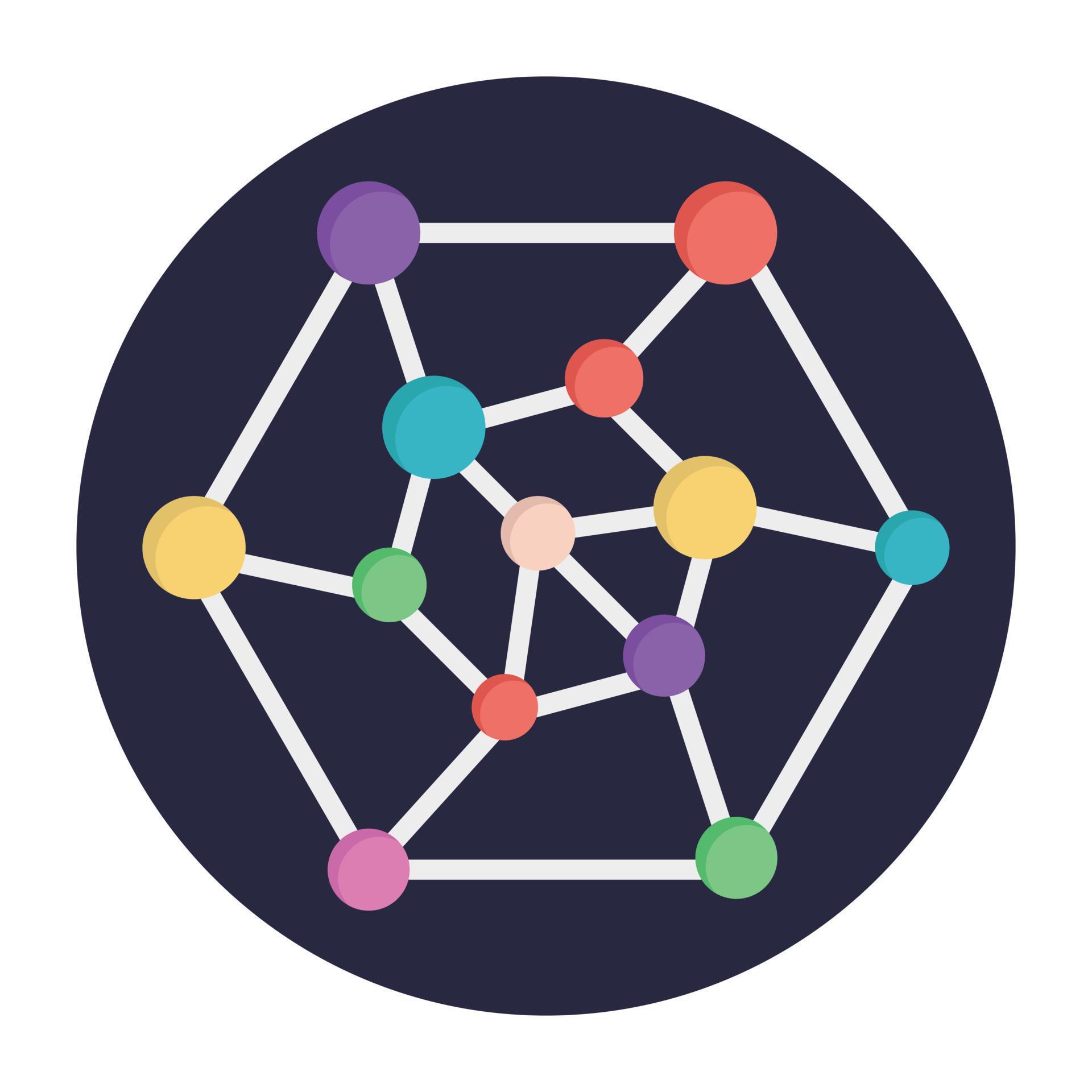 Molecular Network Concepts 5036286 Vector Art At Vecteezy