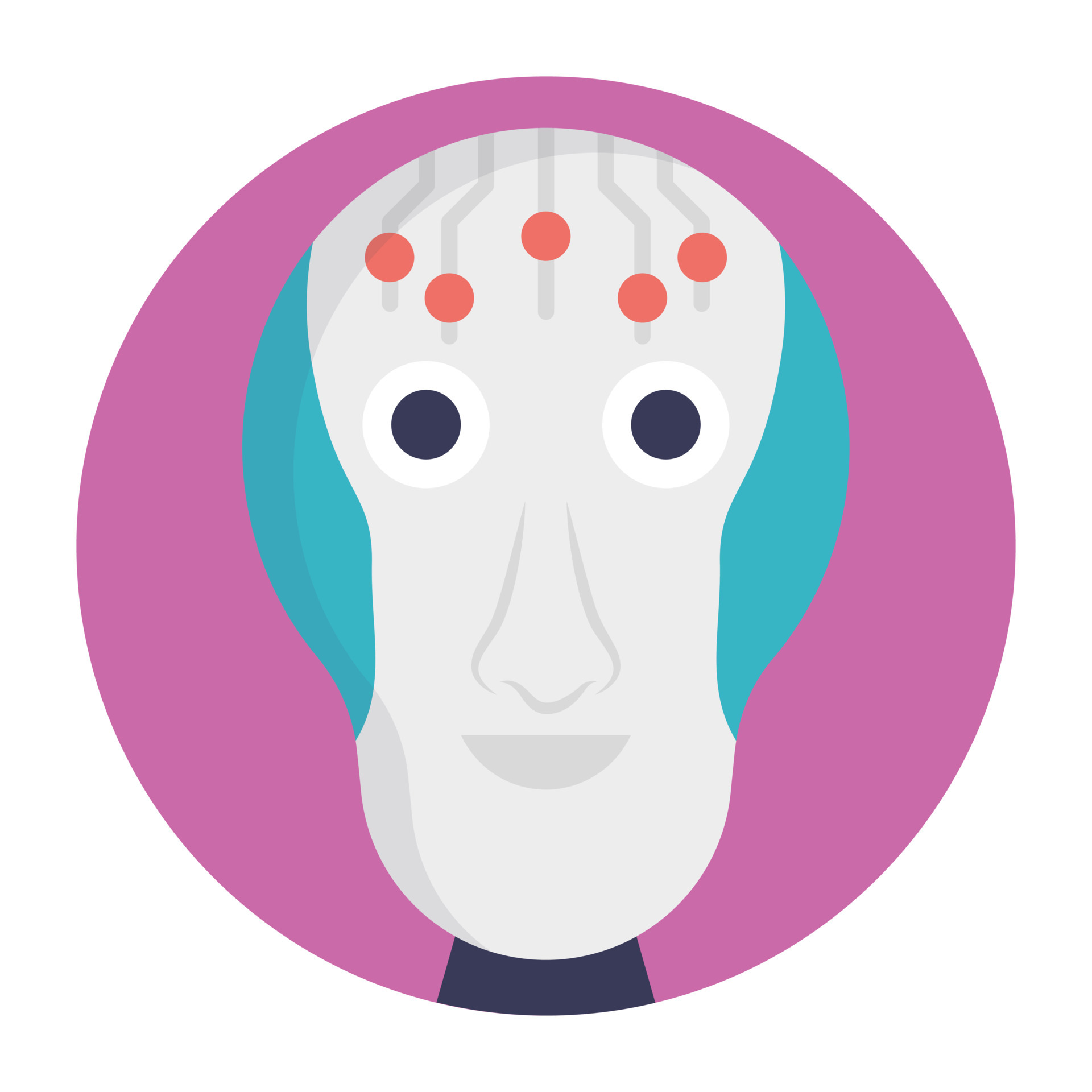 Robot Face Concepts 5036289 Vector Art at Vecteezy