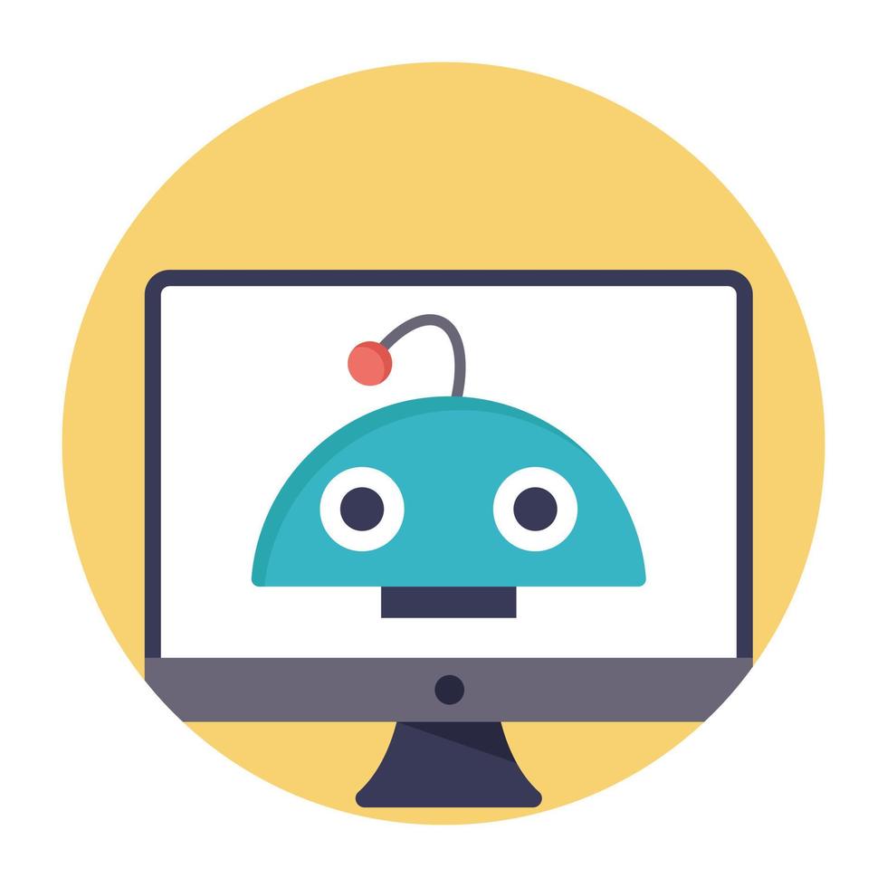 Computer Controlled Robot 5036404 Vector Art at Vecteezy