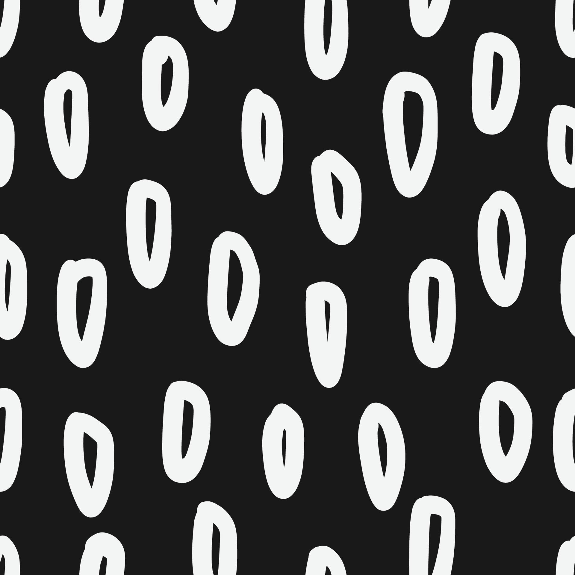 Abstract Hand-Drawn Polka Dot Seamless Patterns 5064032 Vector Art at ...