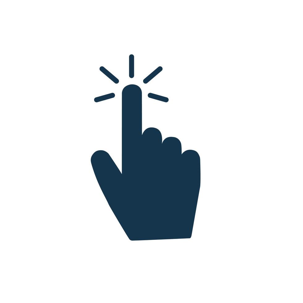 finger icon clicking. clicking signature isolated on white background ... finger icon clicking. clicking signature isolated on white background ...