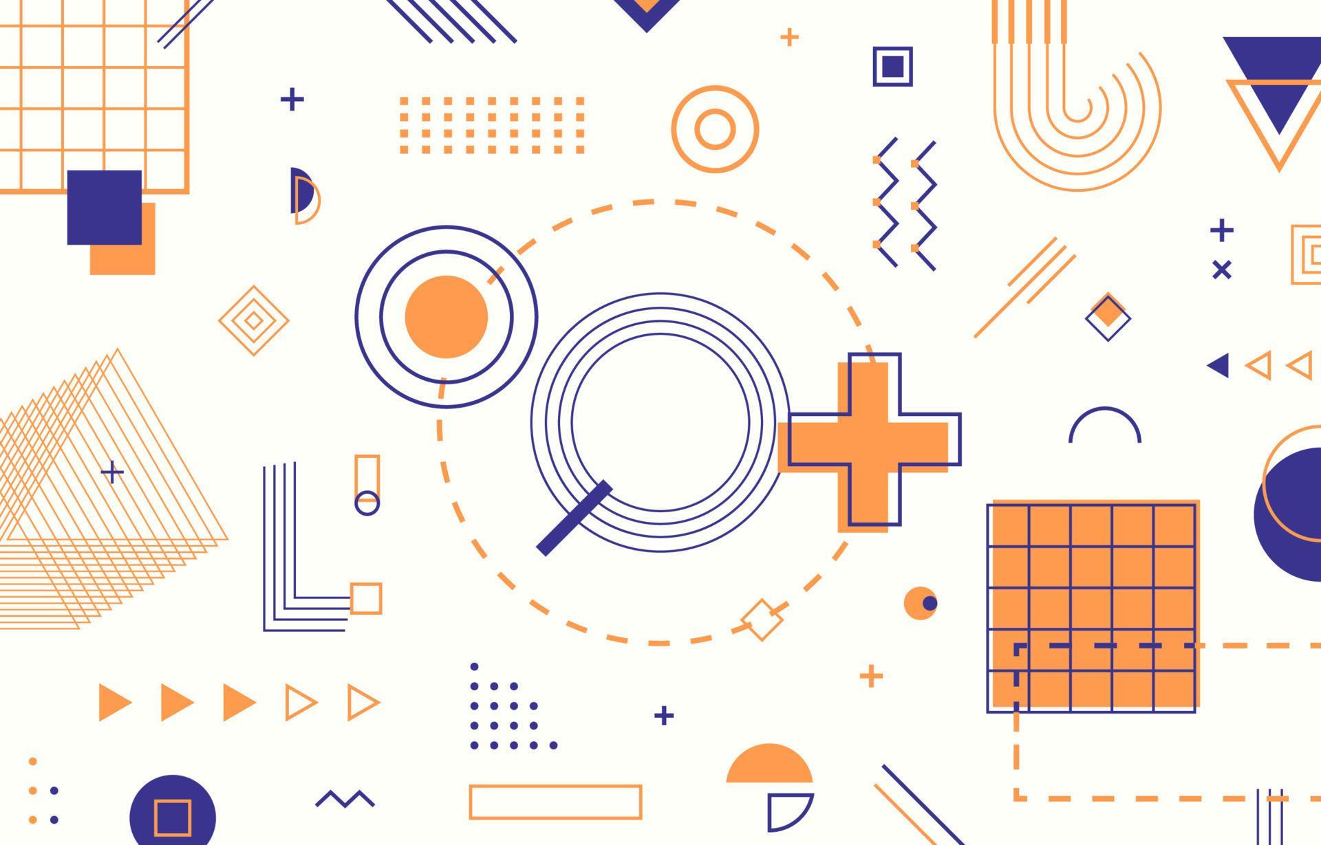 Abstract Background with Geometric Shapes 5074245 Vector Art at Vecteezy