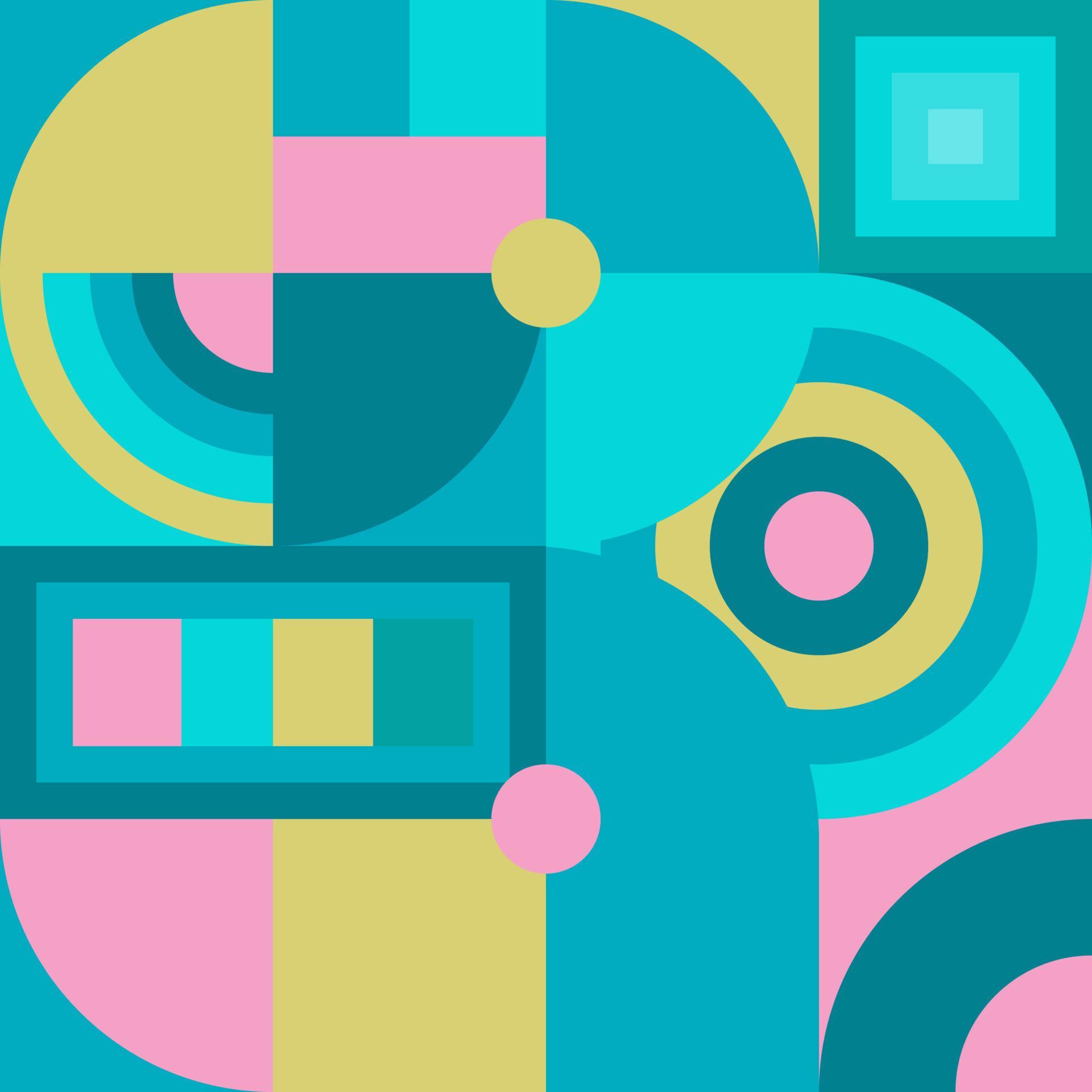 Abstract vector pattern design in Scandinavian style for web banner ...