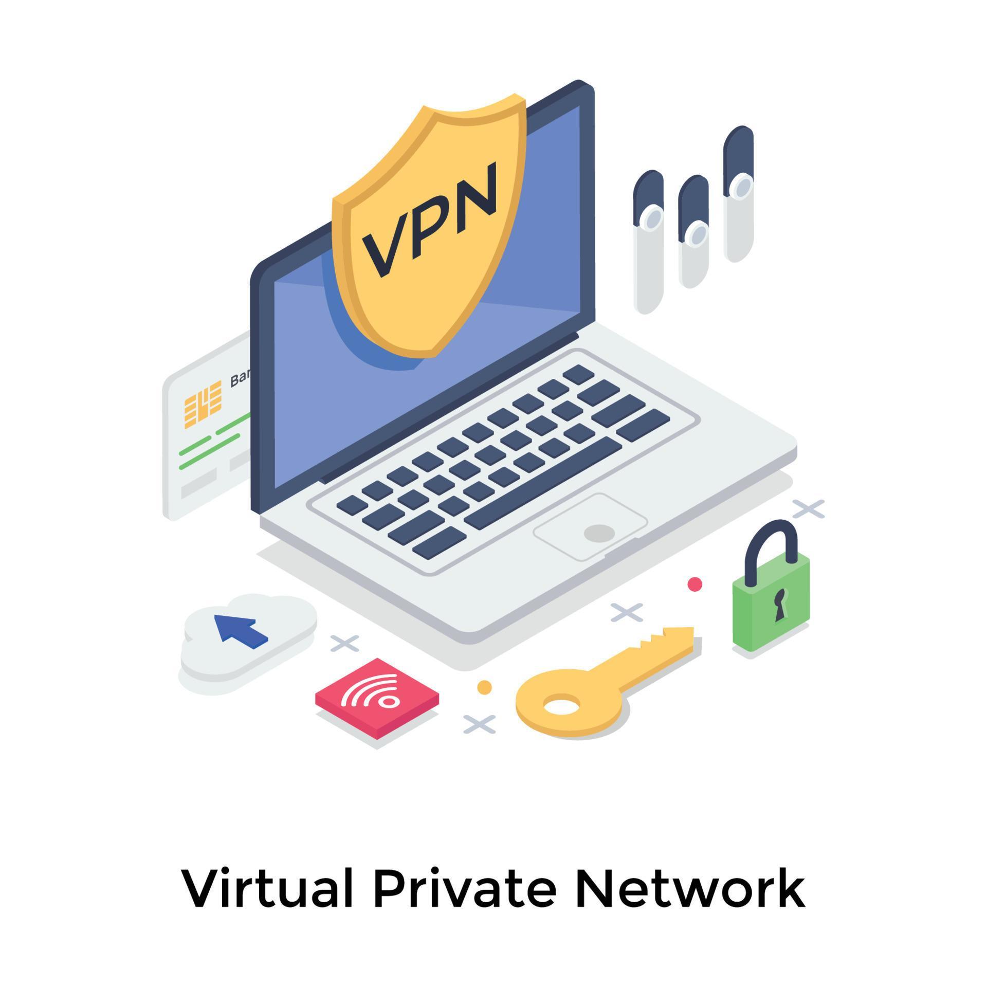 Virtual Private Network 5081989 Vector Art at Vecteezy