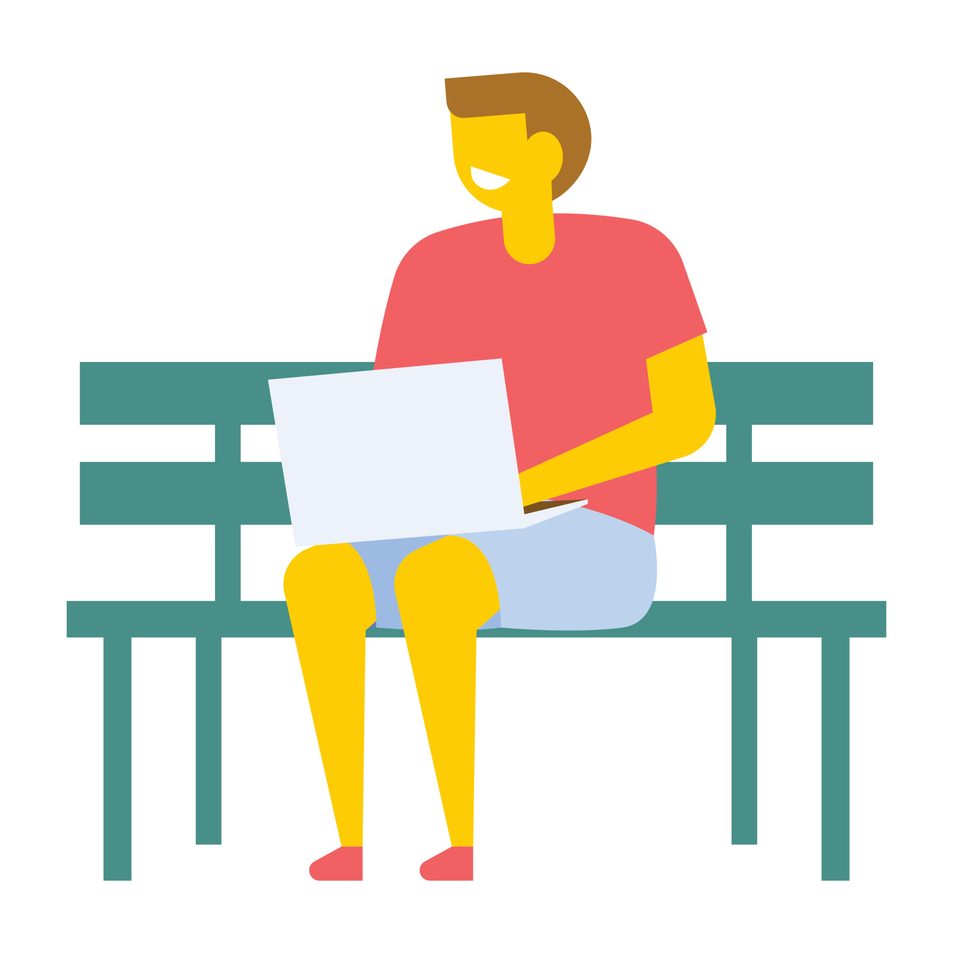 Man Using Laptop 5095538 Vector Art at Vecteezy