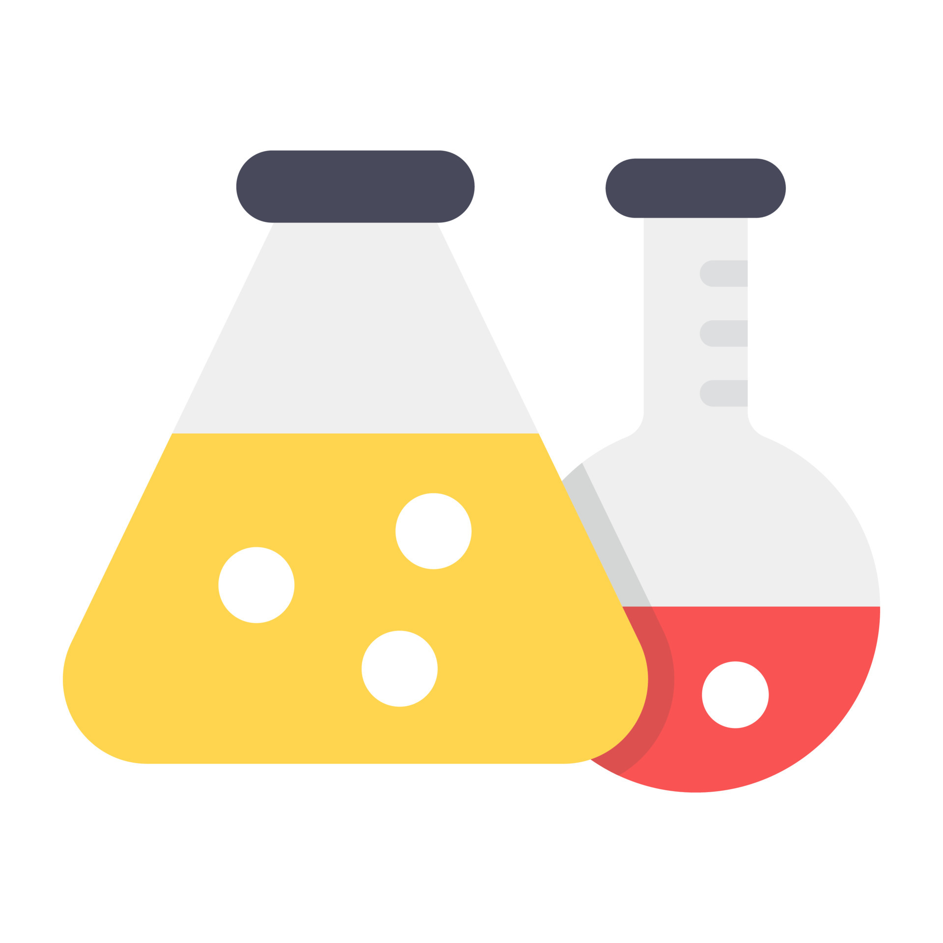 A flat style vector of flasks icon 5096259 Vector Art at Vecteezy