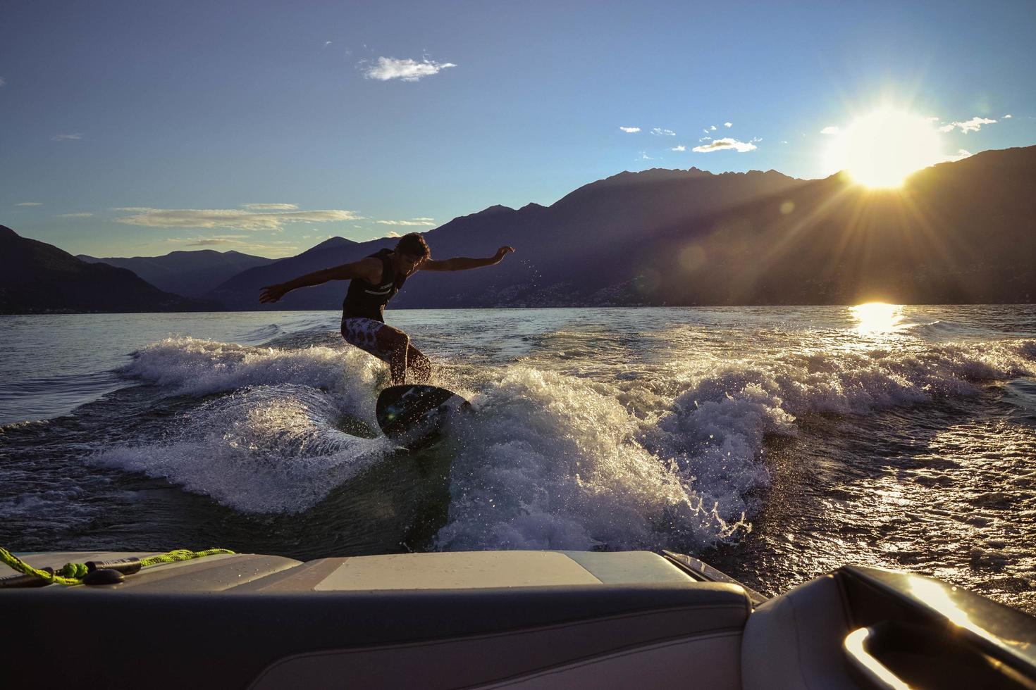 Wakesurfing Stock Photos, Images and Backgrounds for Free Download