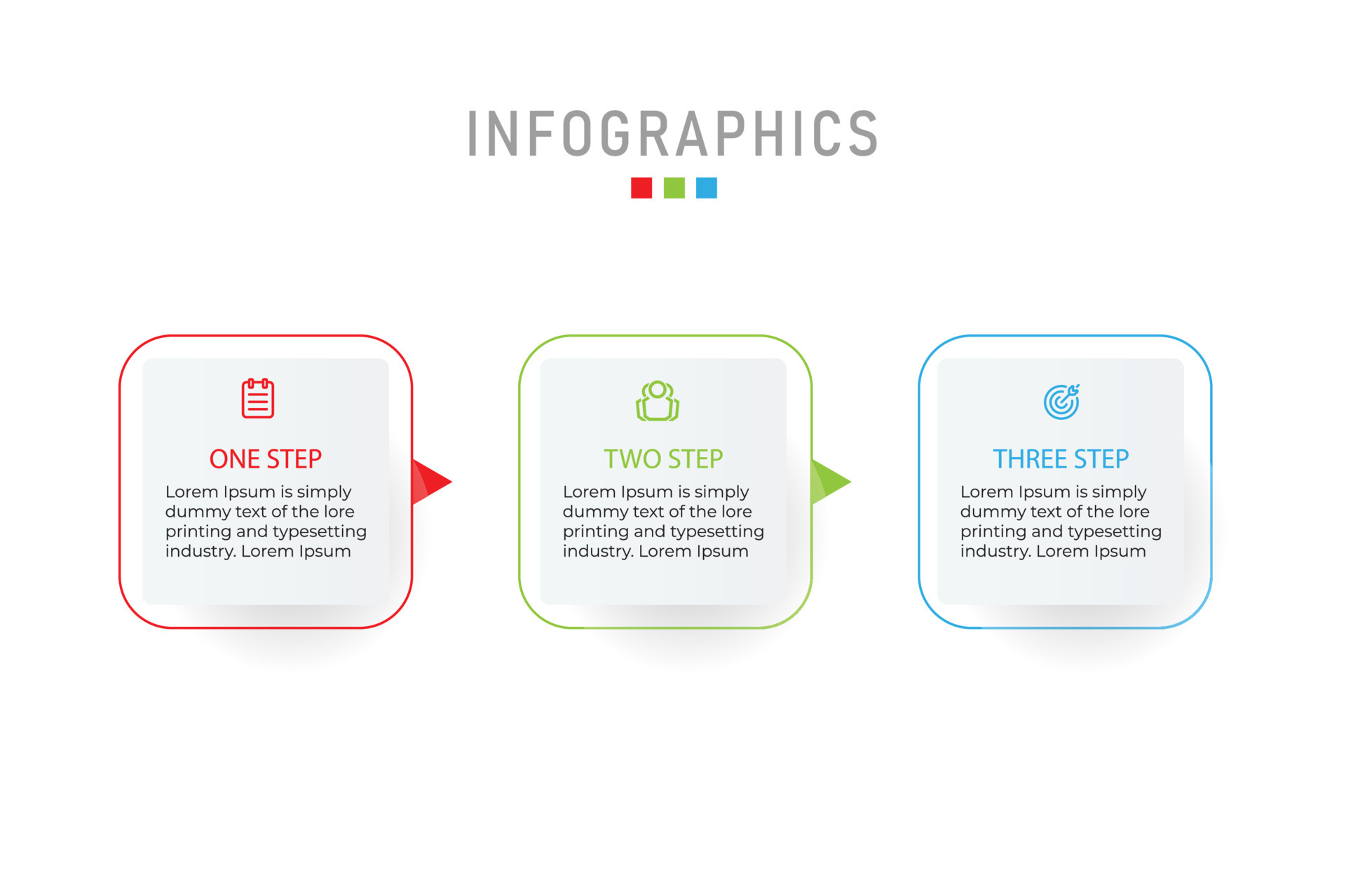 Business data visualization. Process chart. Abstract elements of graph ...