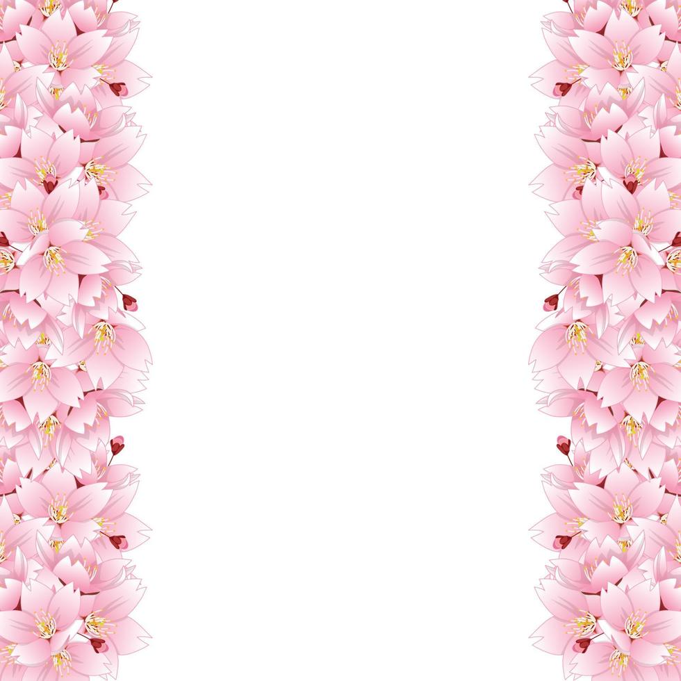 Sakura Cherry Blossom Flower Border 5124524 Vector Art at Vecteezy Sakura Cherry Blossom Flower Border 5124524 Vector Art at Vecteezy