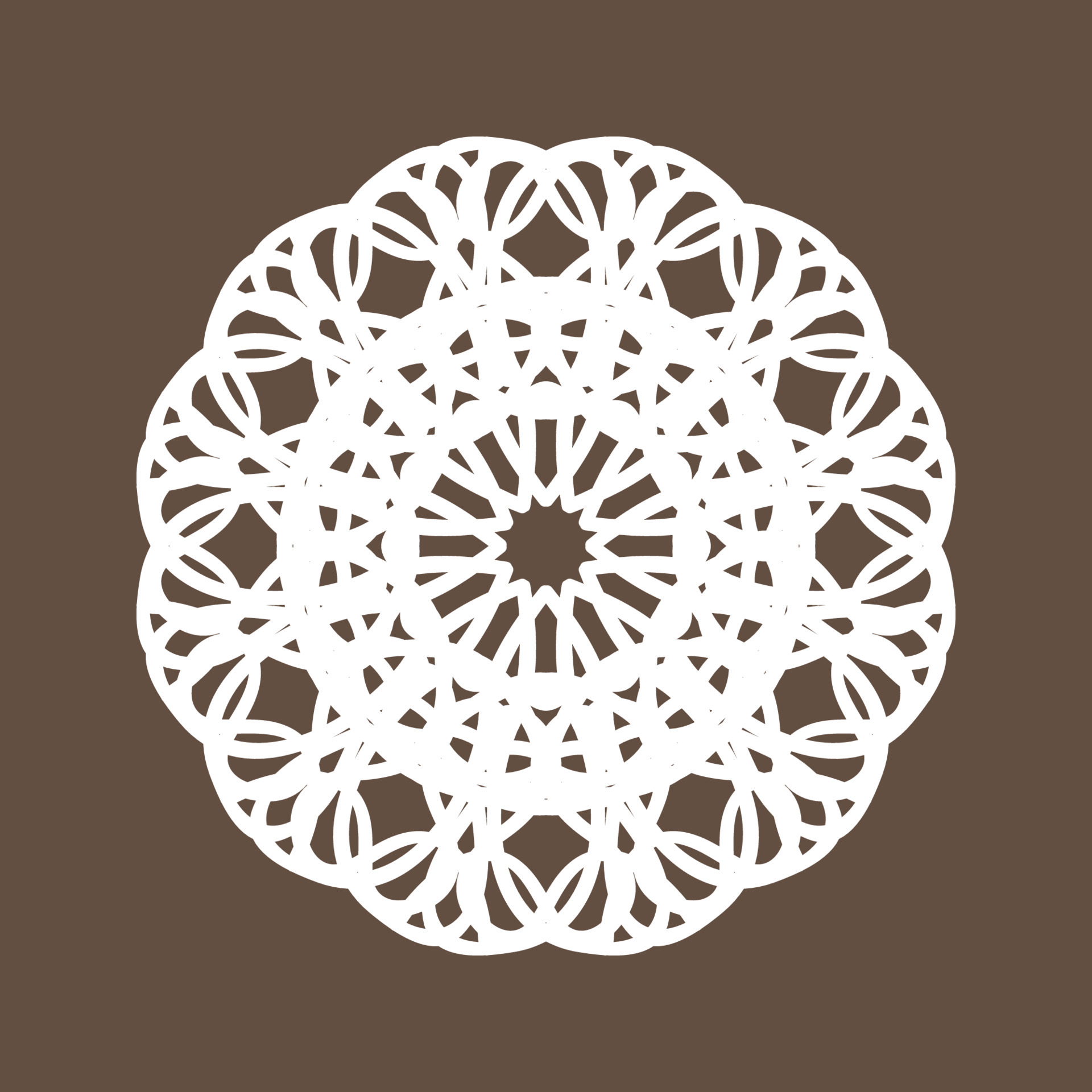 Round Lace Vector 5125708 Vector Art at Vecteezy