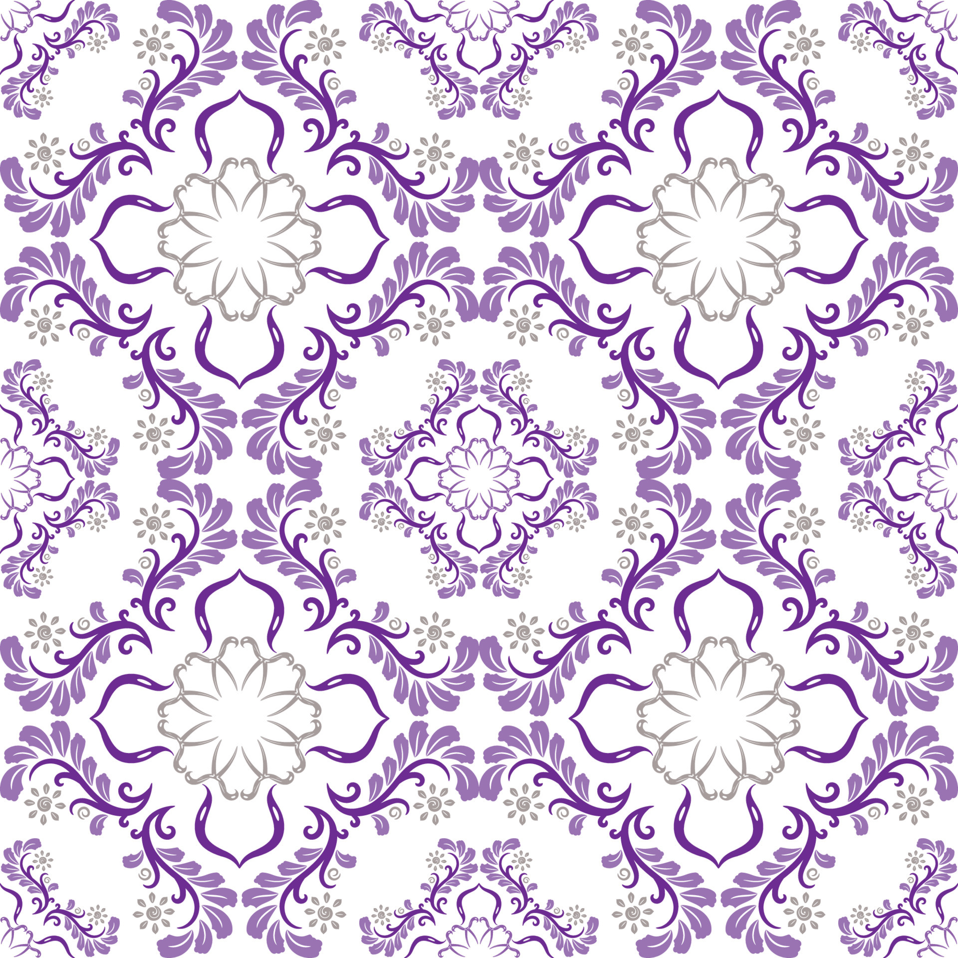 Vintage purple ornamental seamless pattern 5131006 Vector Art at Vecteezy