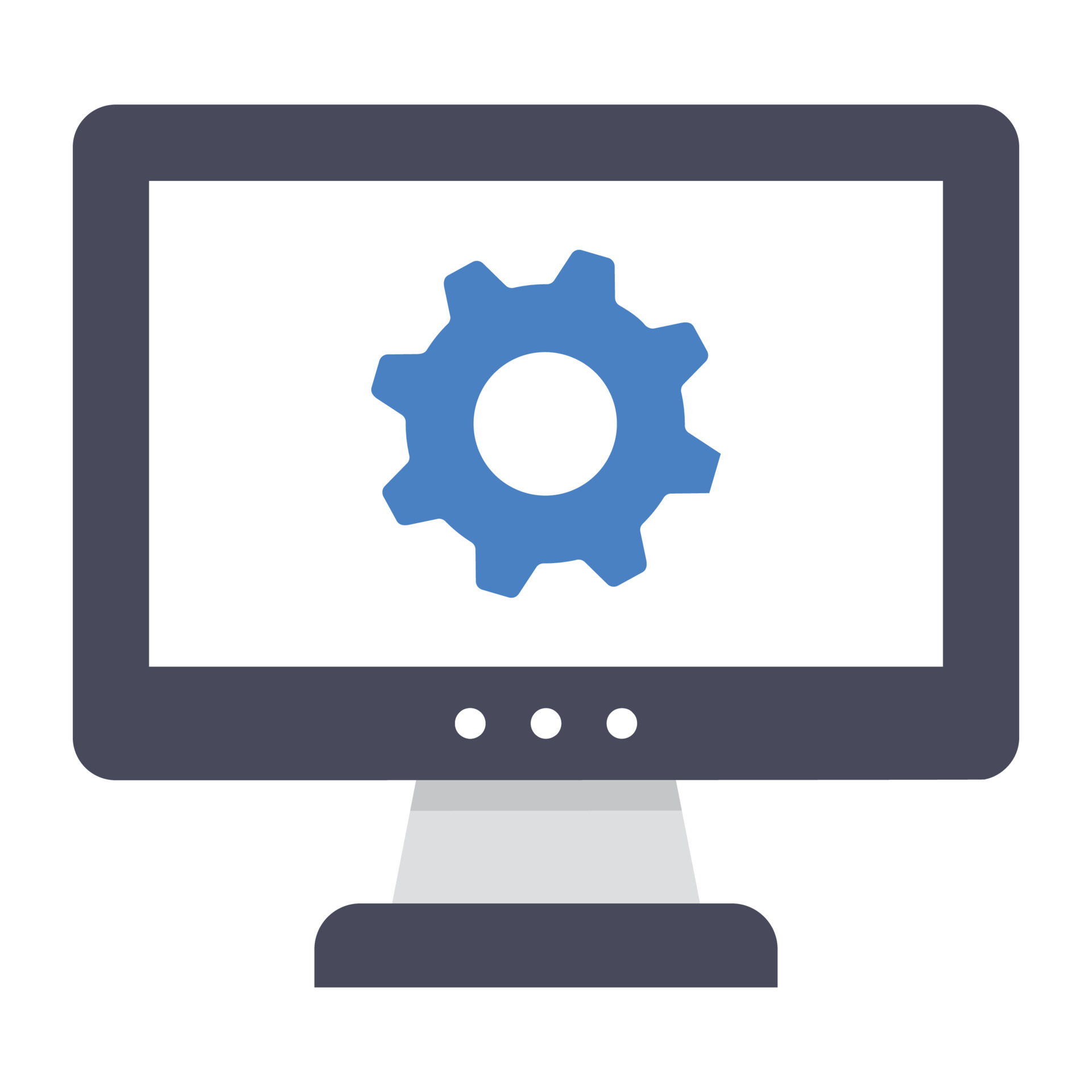 Gear Icon For Computer