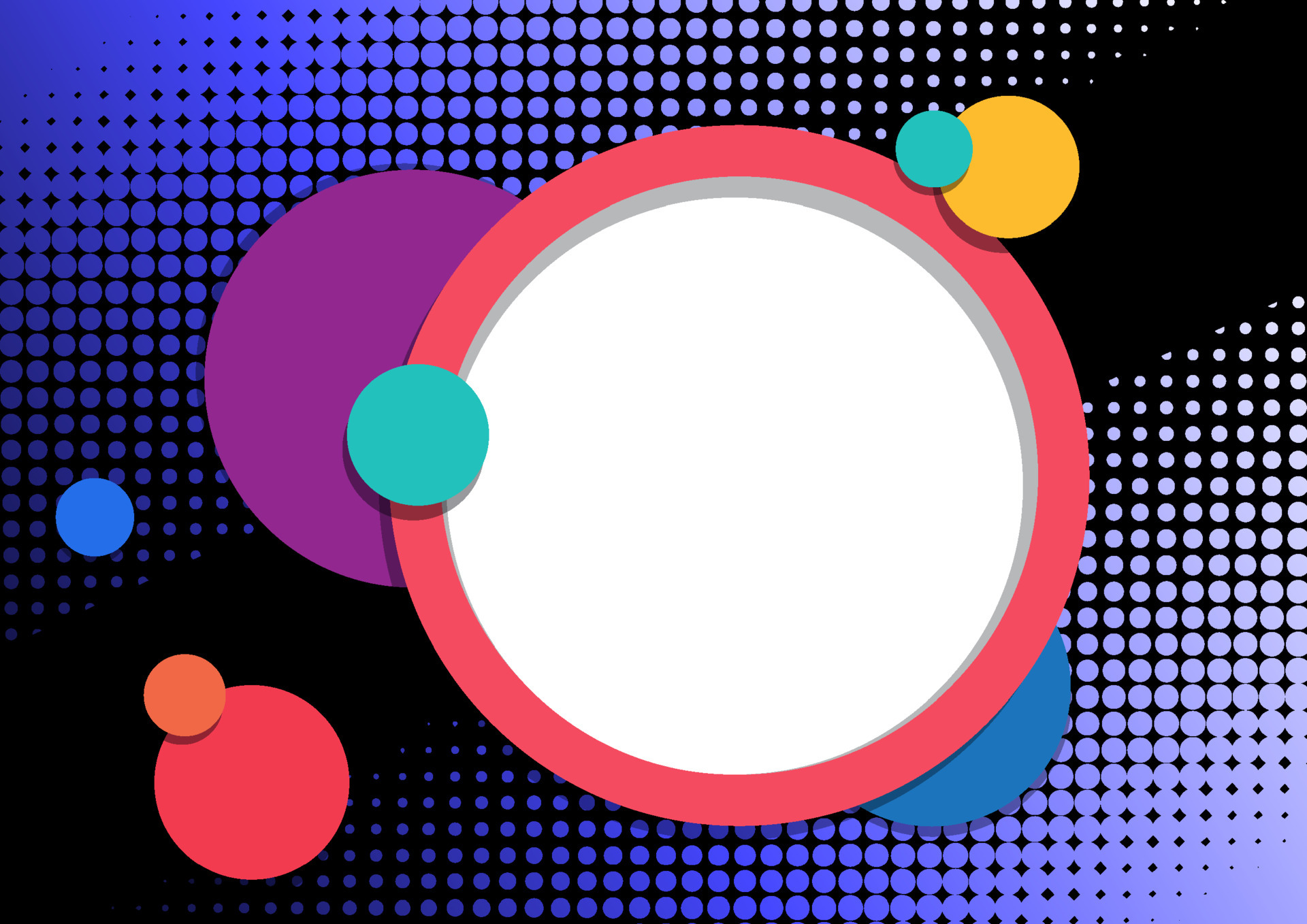 Abstract round background design 5156722 Vector Art at Vecteezy