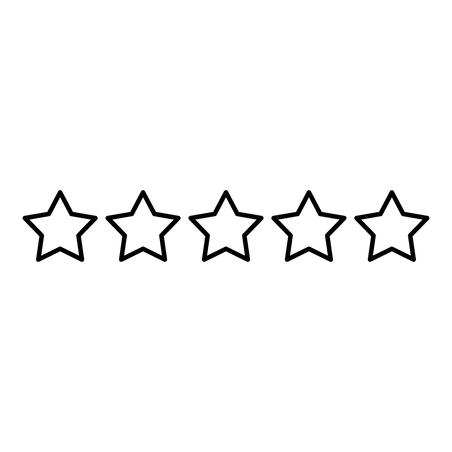 Five stars 5 stars rating concept icon outline black color vector ... Five stars 5 stars rating concept icon outline black color vector ...