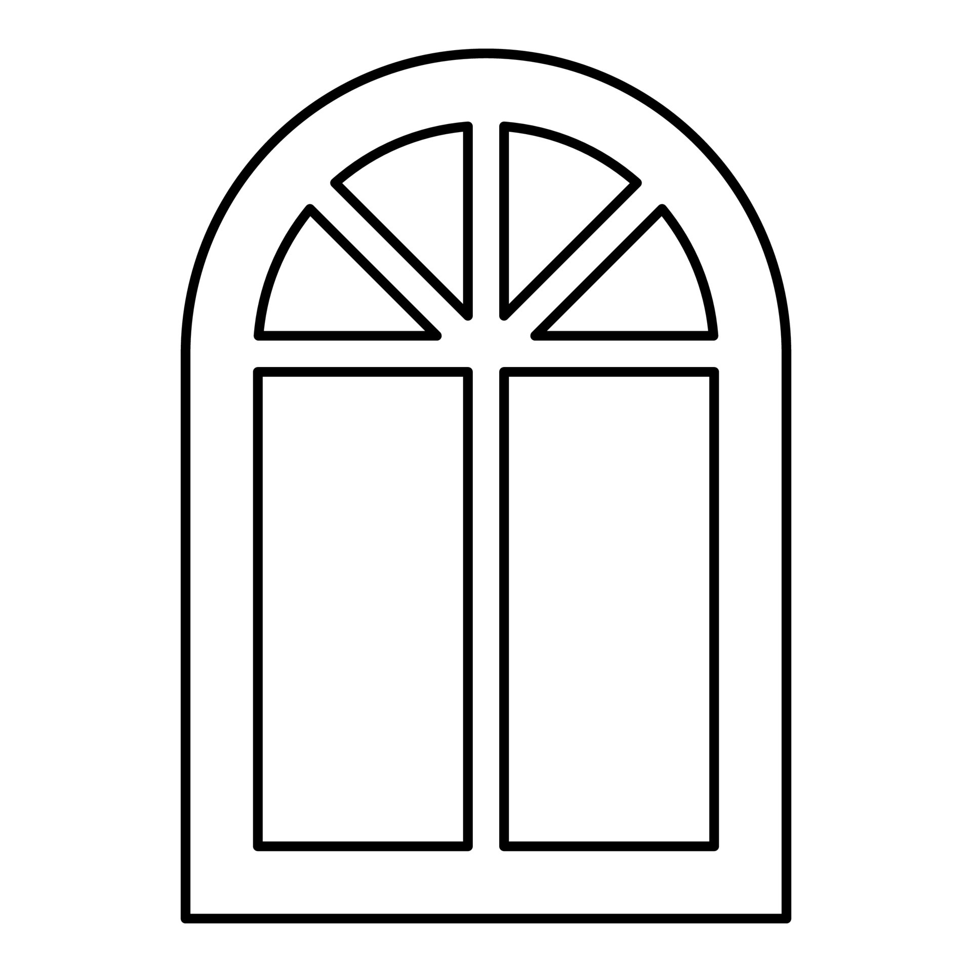 Window frame semi-round at the top Arch window 5158561 Vector Art at ... Window frame semi-round at the top Arch window 5158561 Vector Art at ...