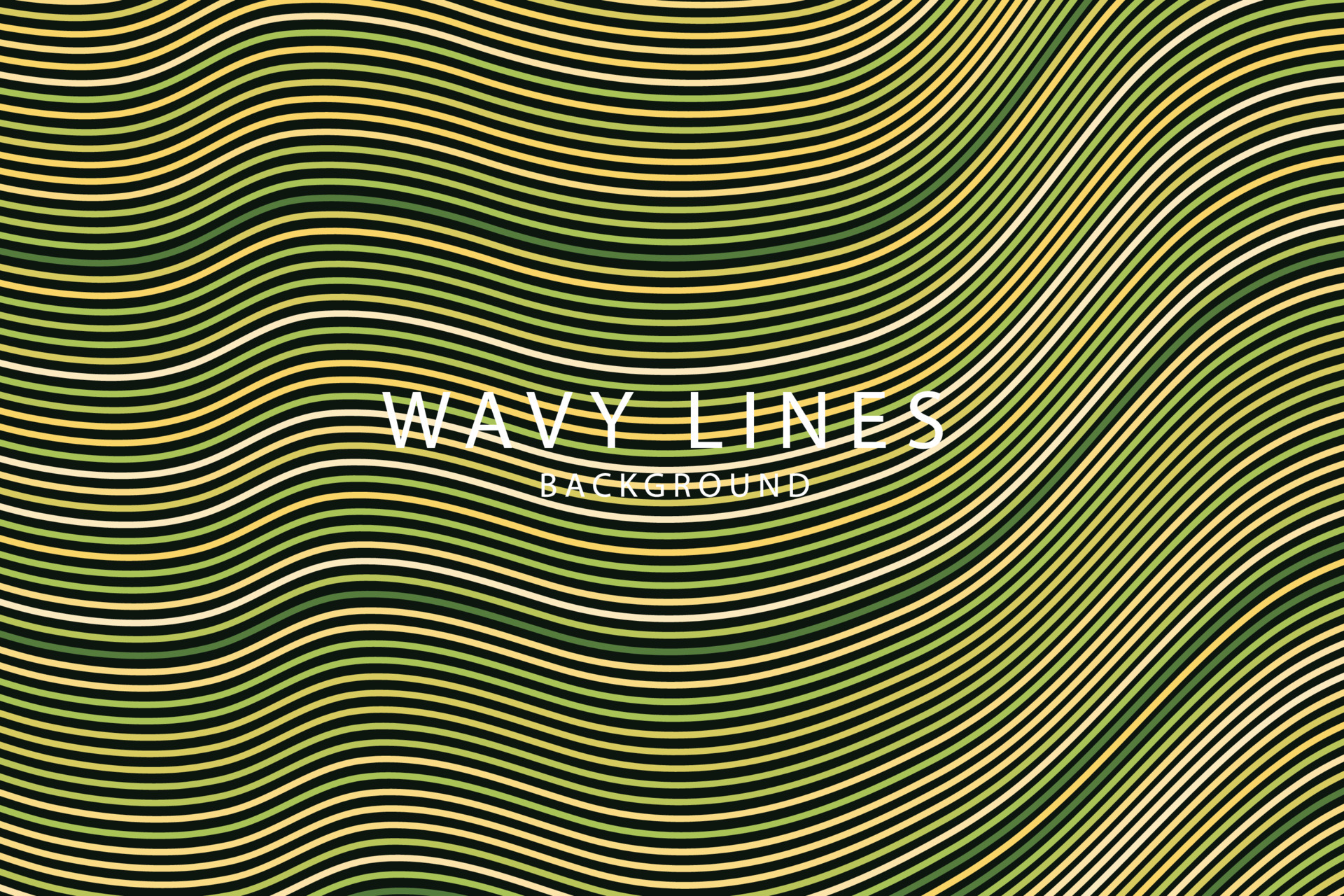 Banner Wave Lines Pattern An Abstract Stripe Background Vector 5170128
