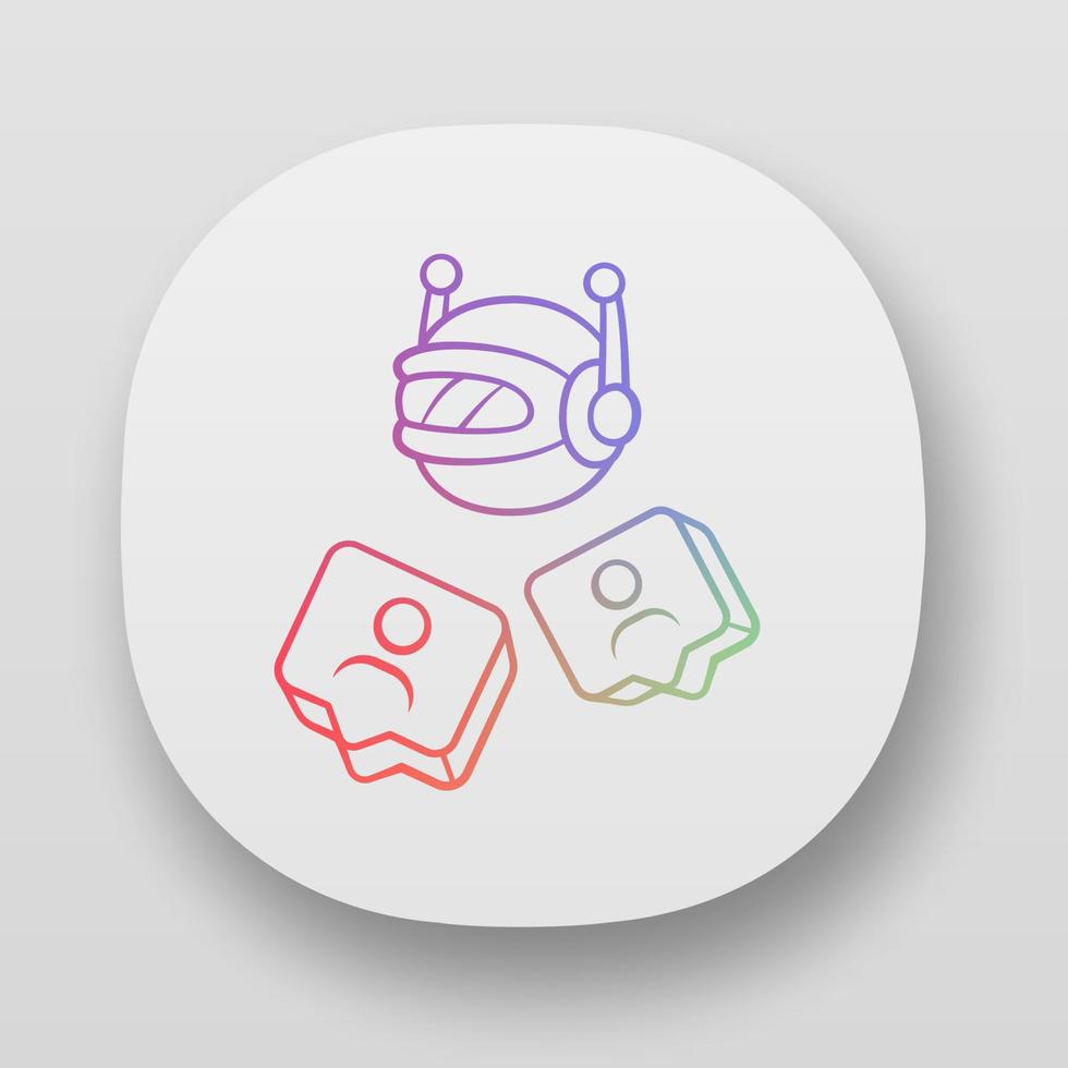 Social Bot App Icon Socialbot Chatbot Smm Automation Tool Network Communication Online Help