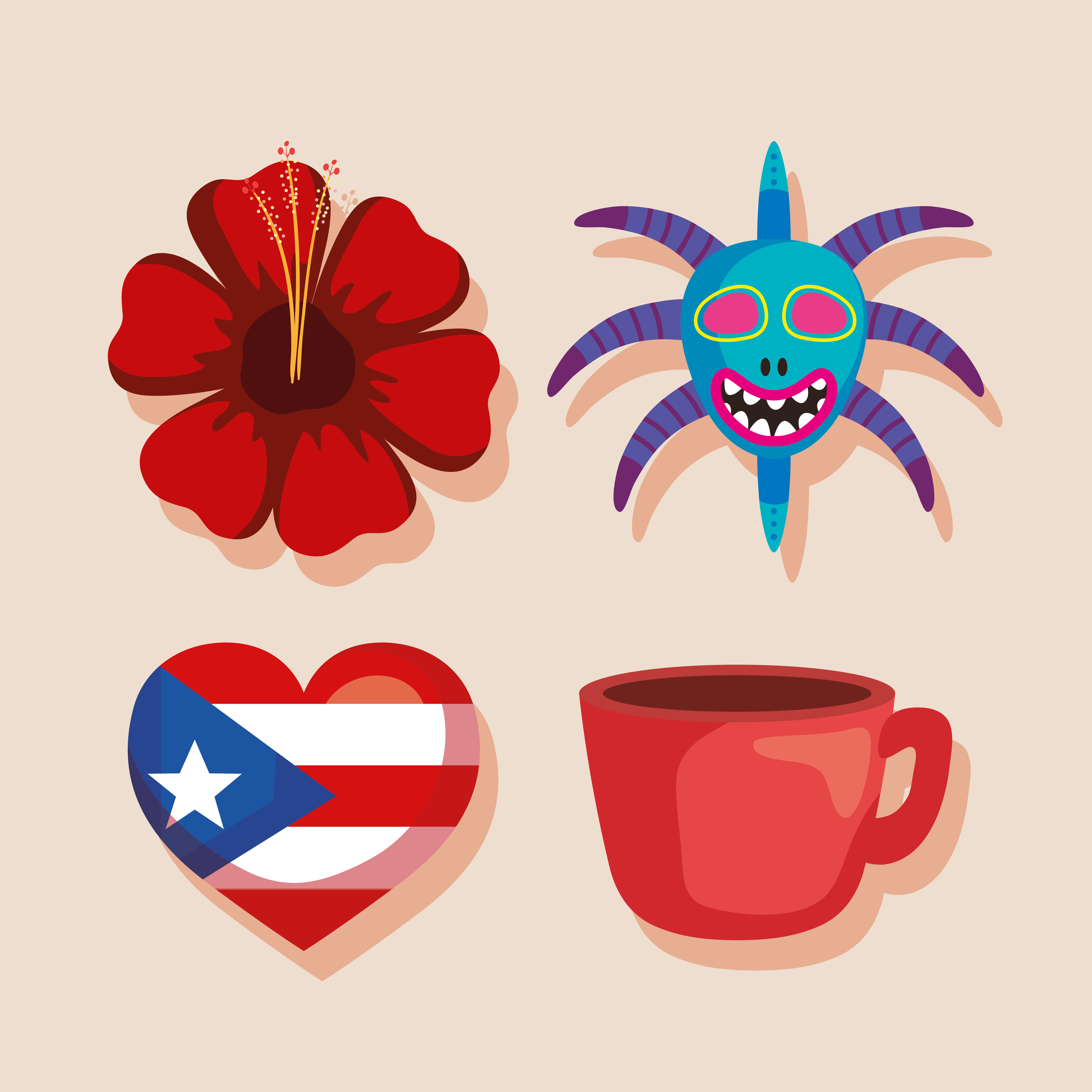 Puerto Rico Culture Icons 5175740 Vector Art At Vecteezy puerto-rico-culture-icons-5175740-vector-art-at-vecteezy