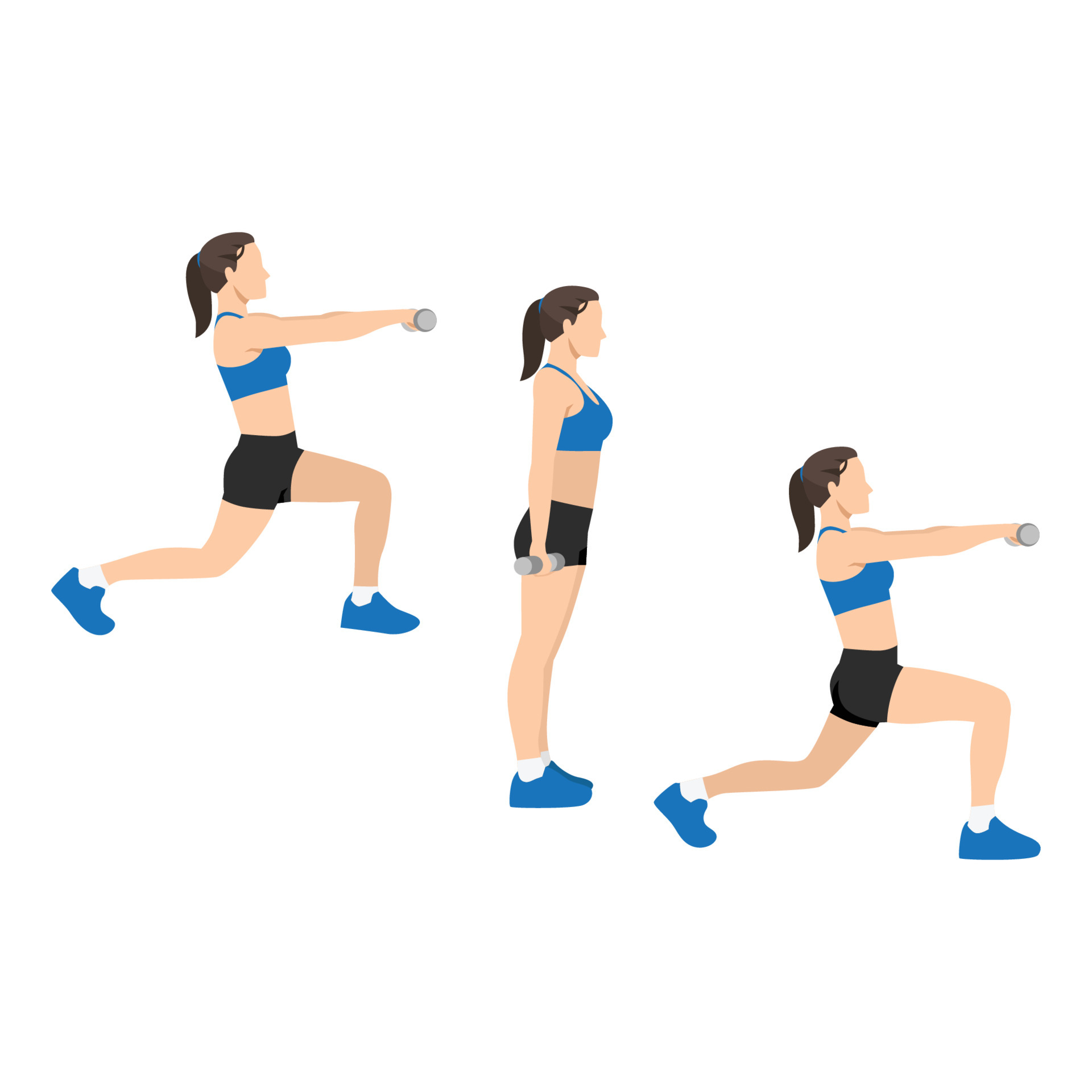 Front Lunges Exercise