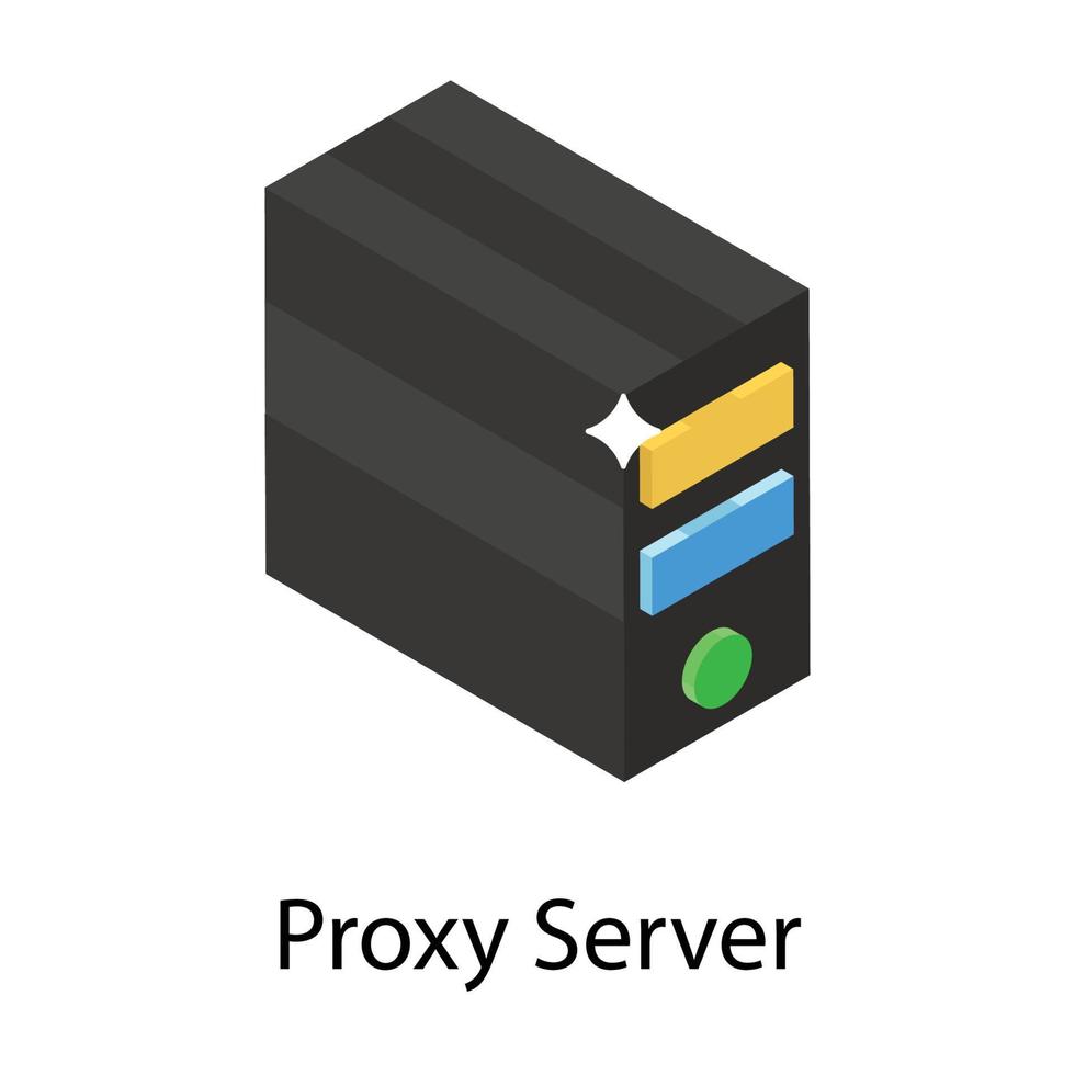 Proxy Server Concepts 5180603 Vector Art at Vecteezy