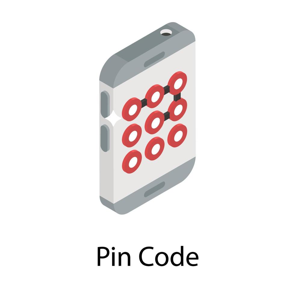 Pattern Lock Concepts 5180607 Vector Art at Vecteezy