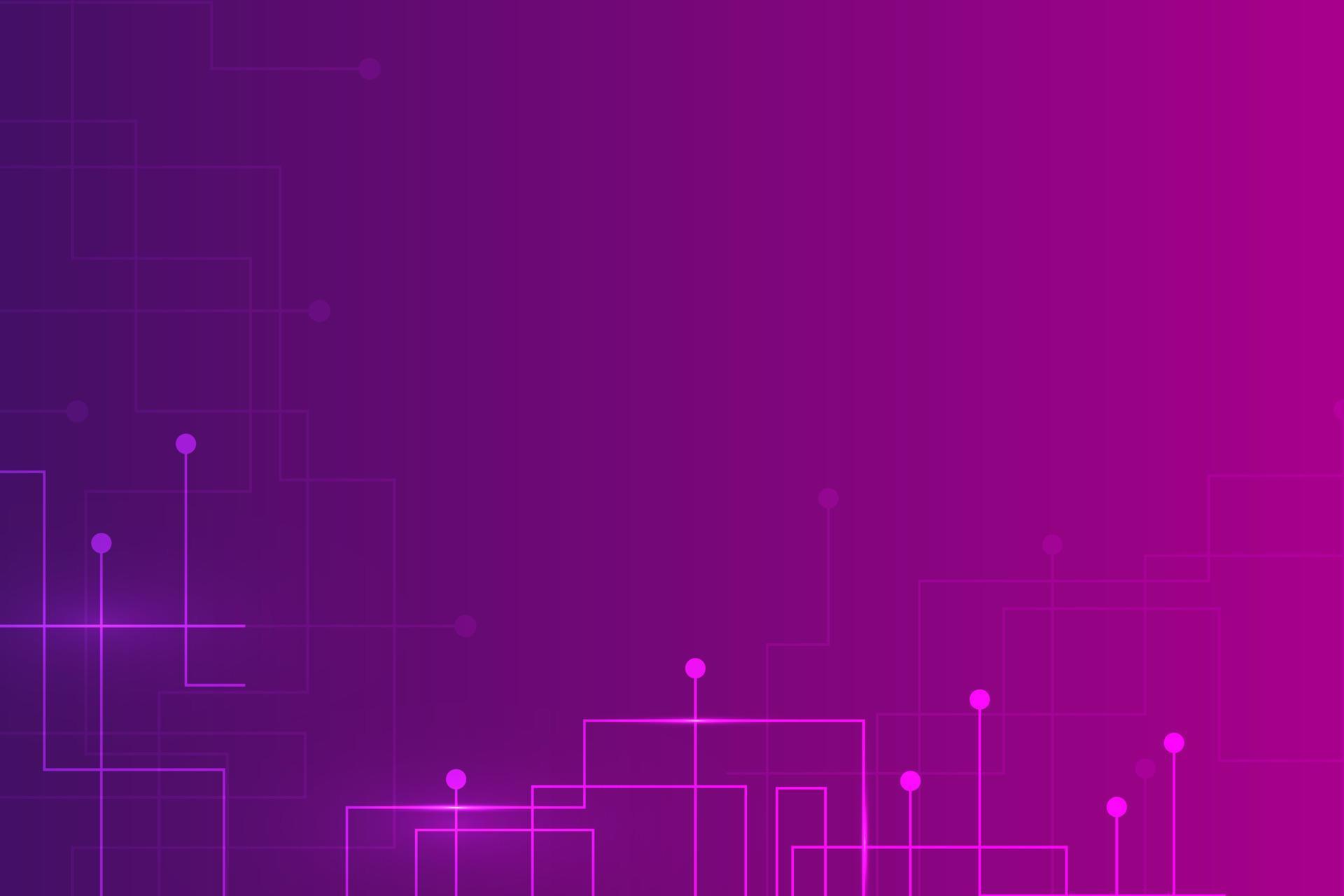 Technology Background Purple Color. Vector Illustration 5182592 Vector ...