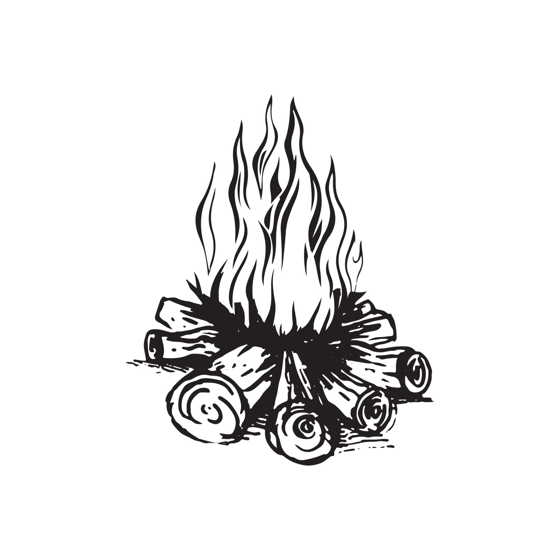 Hand drawn campfire vector art 5185918 Vector Art at Vecteezy Hand drawn campfire vector art 5185918 Vector Art at Vecteezy