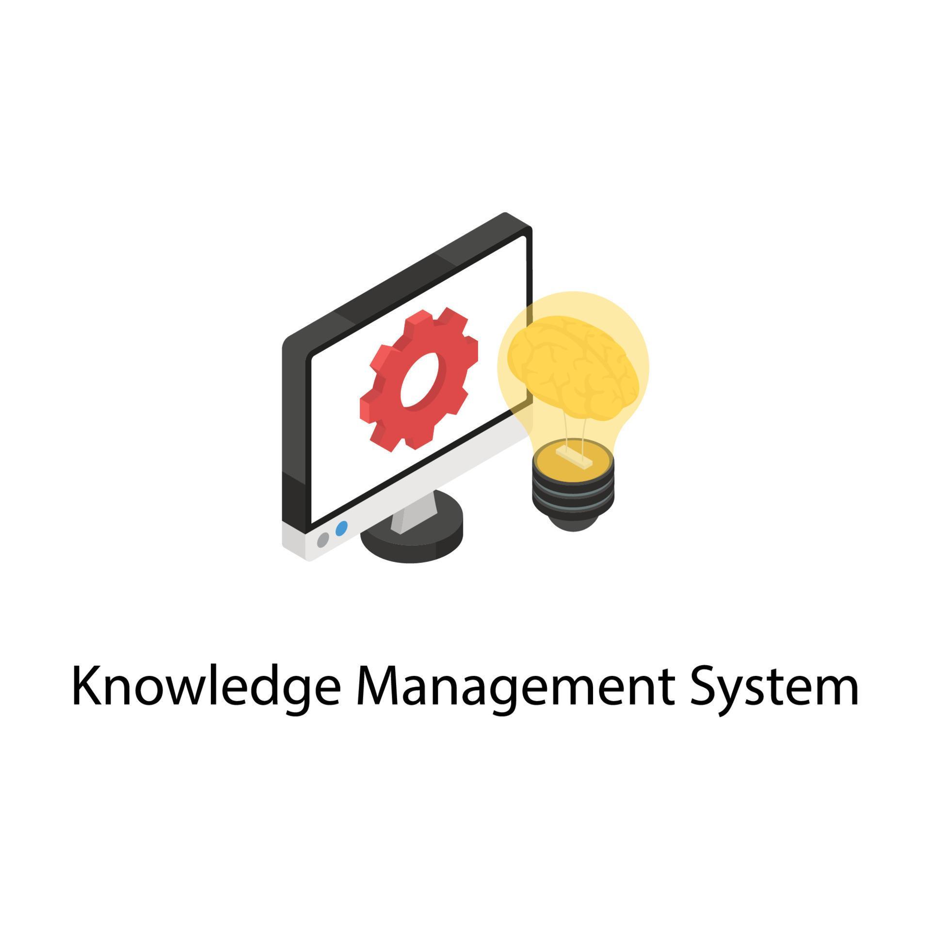 Knowledge Management System 5187306 Vector Art at Vecteezy