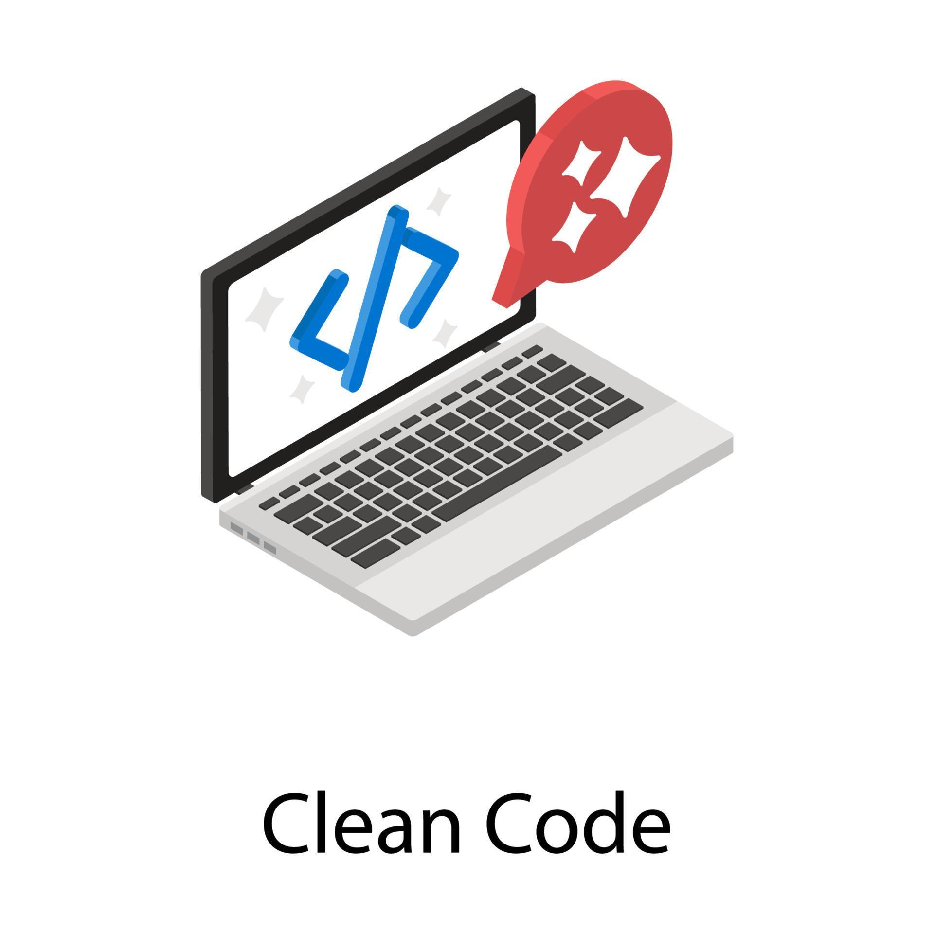 Clean Code Concepts 5187362 Vector Art at Vecteezy