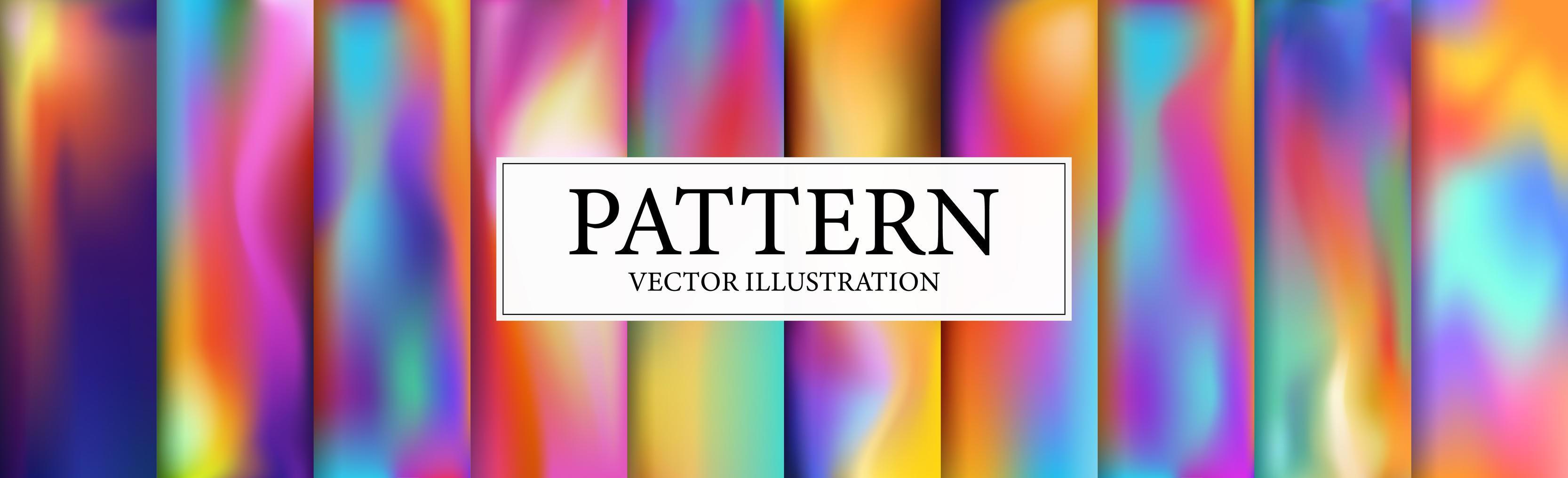 Set of 10 different gradient texture backgrounds - Vector 5190304 ...