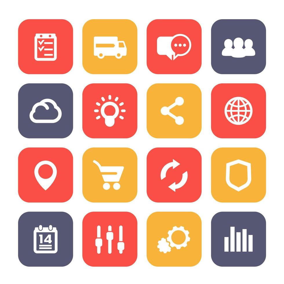 web icons set, e-commerce, internet, business and analytics 5191539 ...